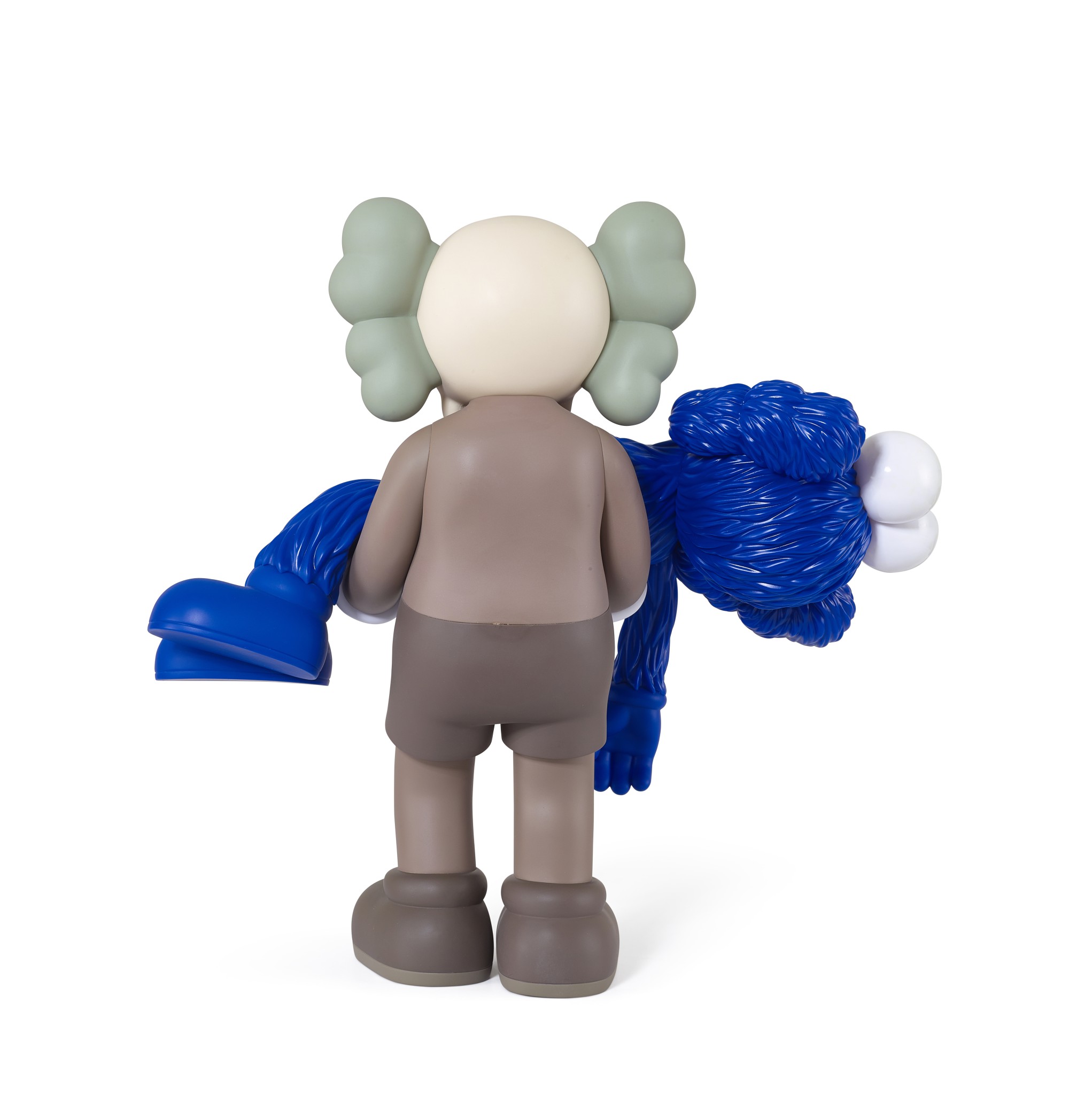 KAWS | GONE (BROWN/ GREY/ BLACK) (THREE WORKS) GONE（褐/灰/黑）（三件作品 ...