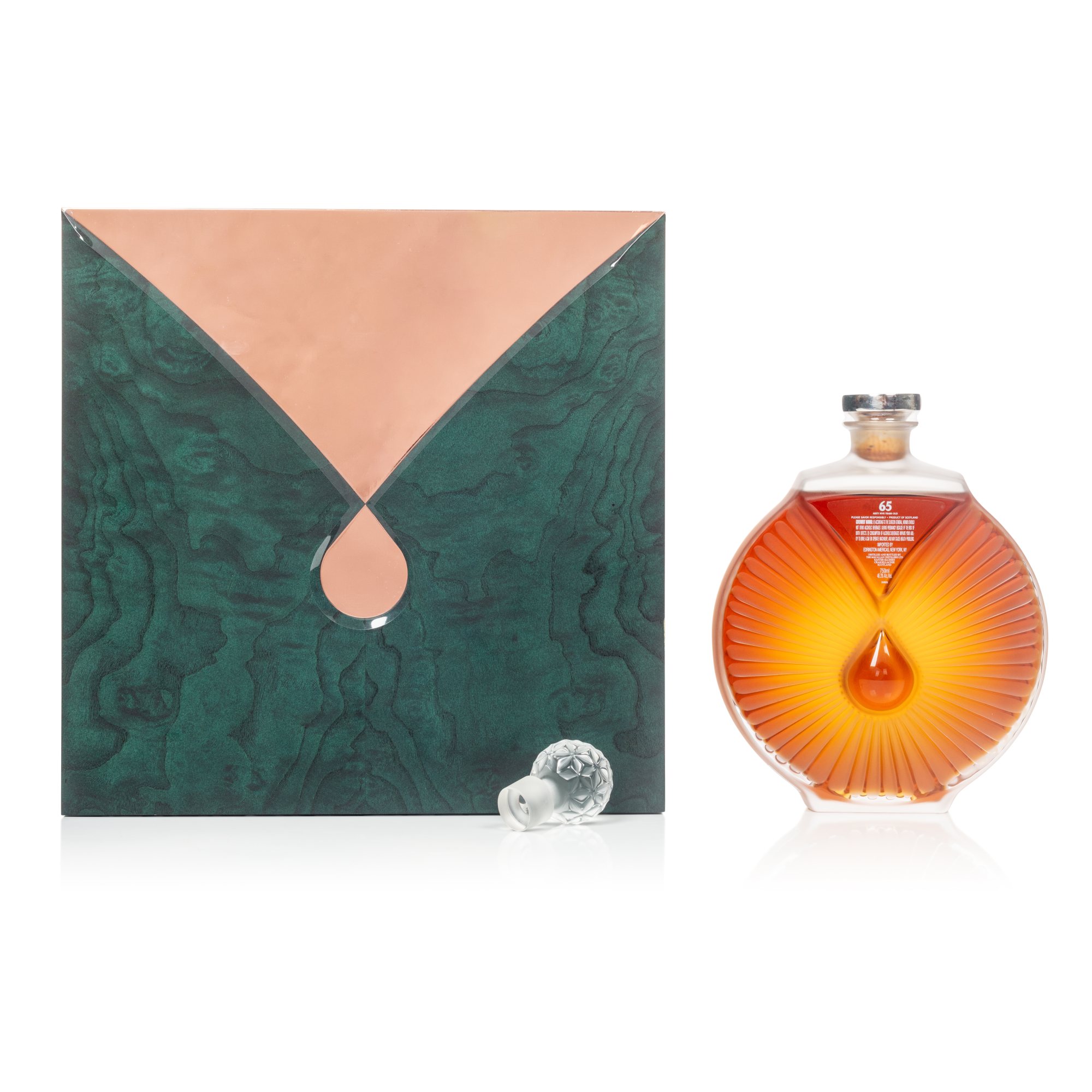 The Macallan 65 Year Old in Lalique, Six Pillars, Sixth Edition 46.3 ...