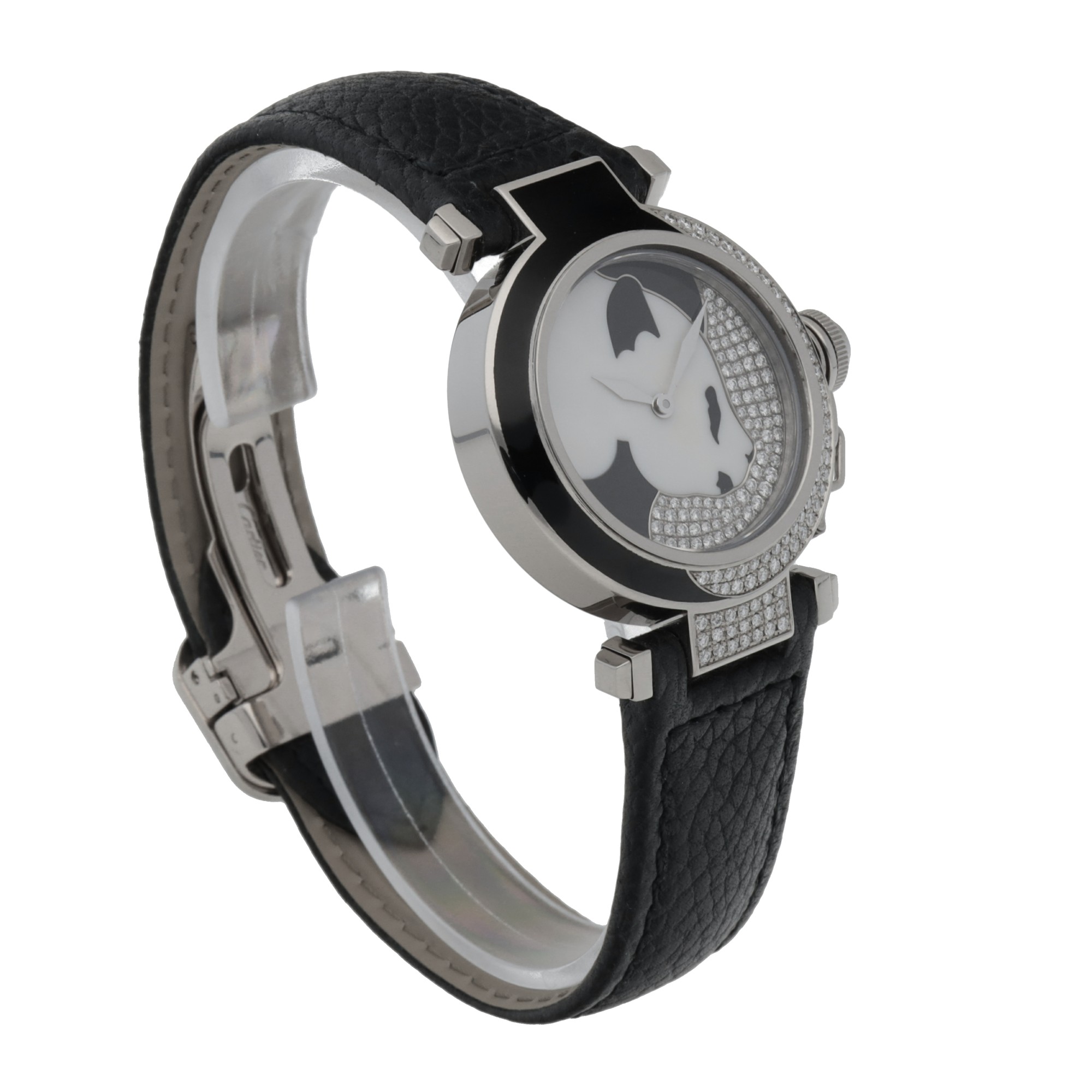 CARTIER | PASHA DE CARTIER, LIMITED EDITION WHITE GOLD AND DIAMOND-SET ...