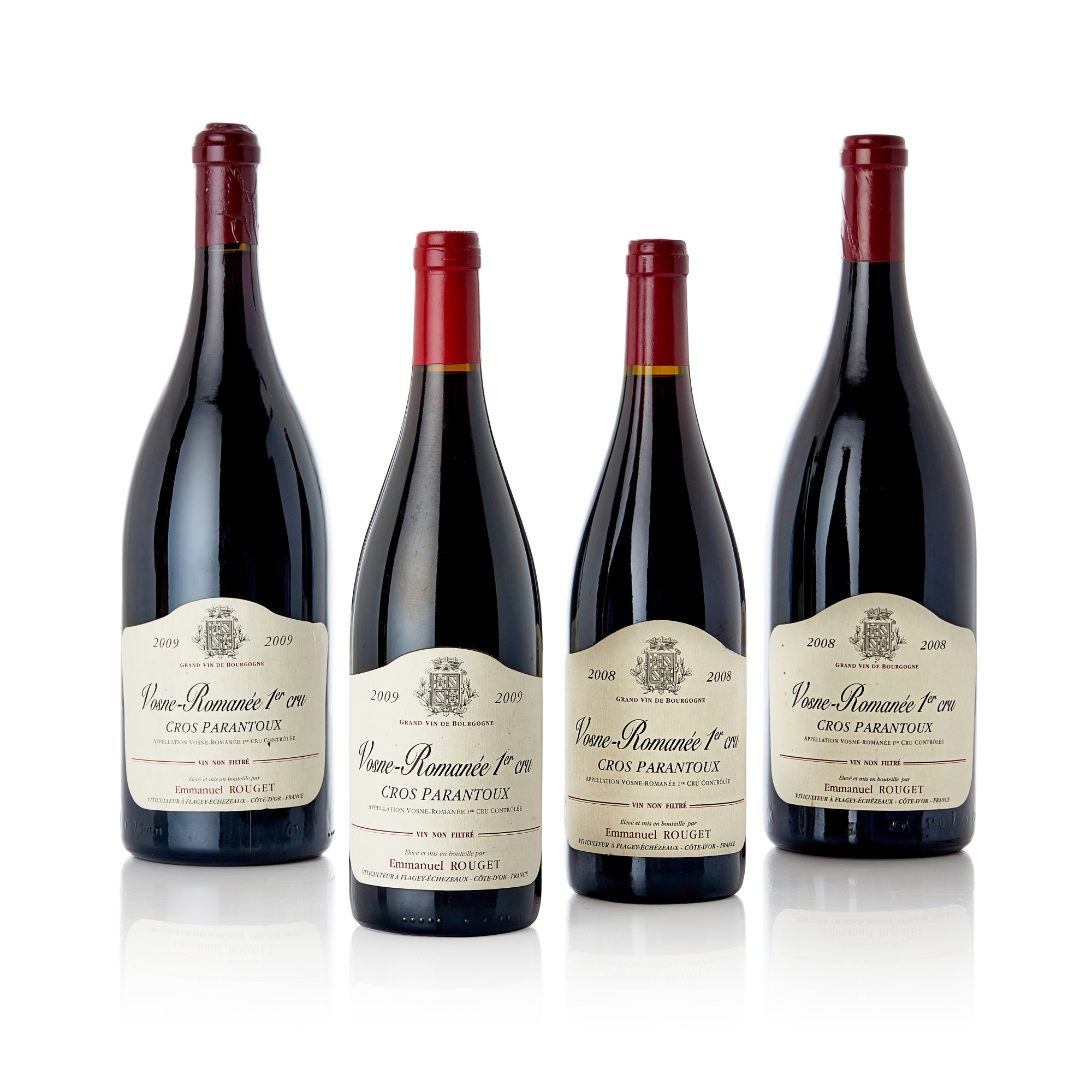 Vosne Romanée, Cros Parantoux 2009 Emmanuel Rouget (2 BT) | Large ...