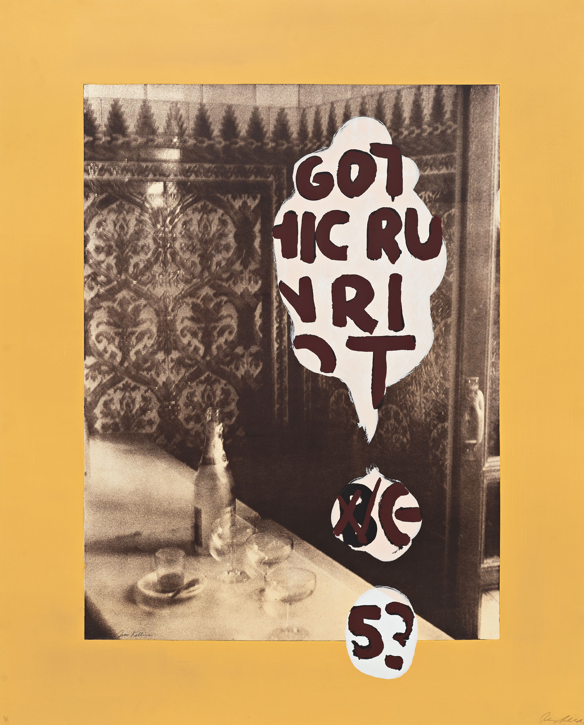 Julian Schnabel Gothic Run Riot Available For Immediate Sale At Sotheby’s