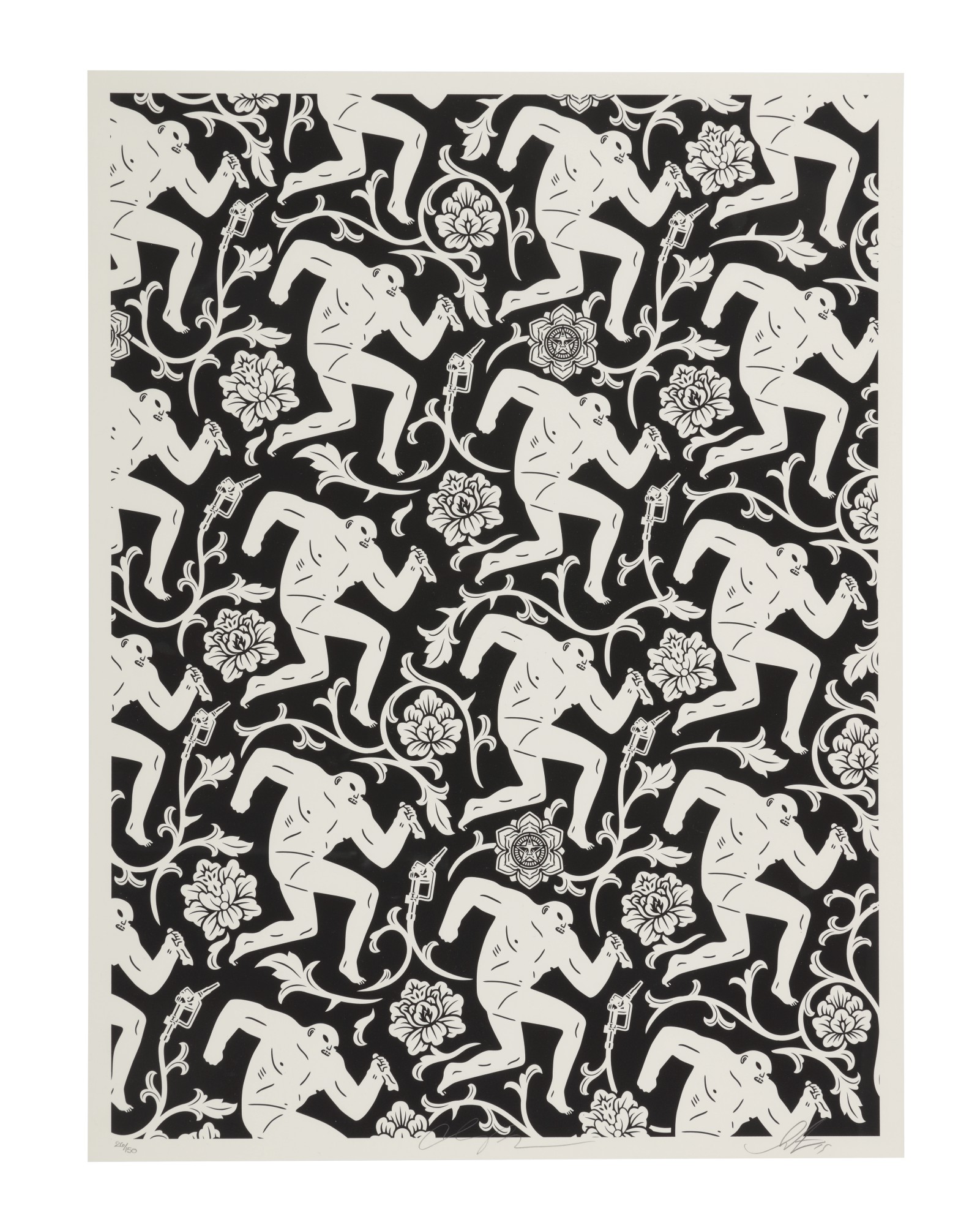 PATTERN OF CORRUPTION BLACK/WHITE SET | Politically Charged: The Prints ...