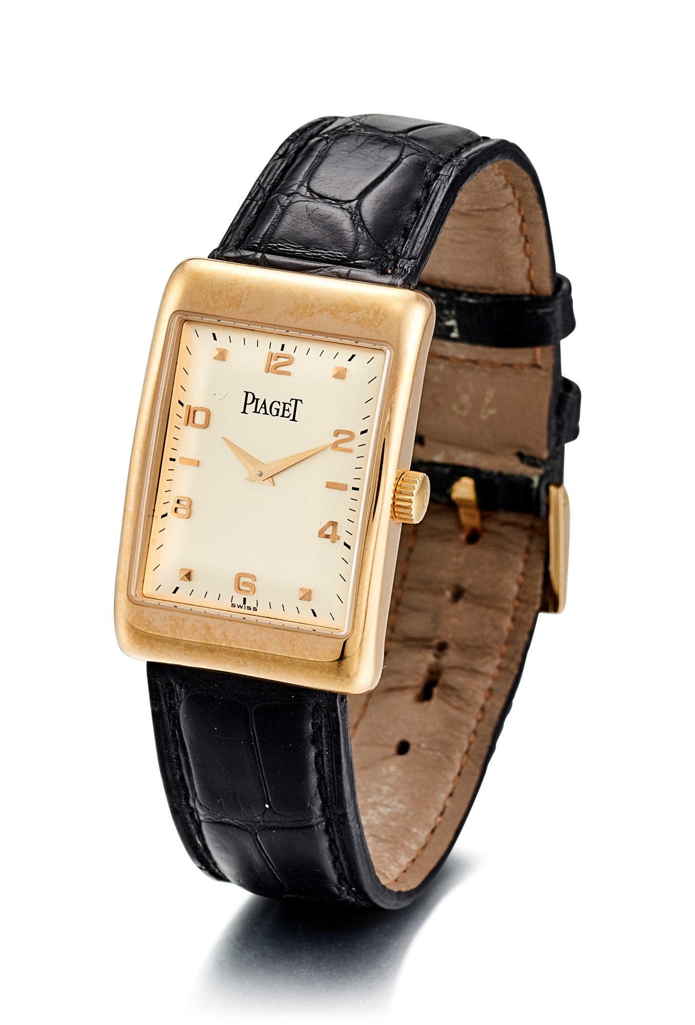 PIAGET | VINTAGE, REFERENCE 9952, A PINK GOLD WRISTWATCH, CIRCA 1995 ...