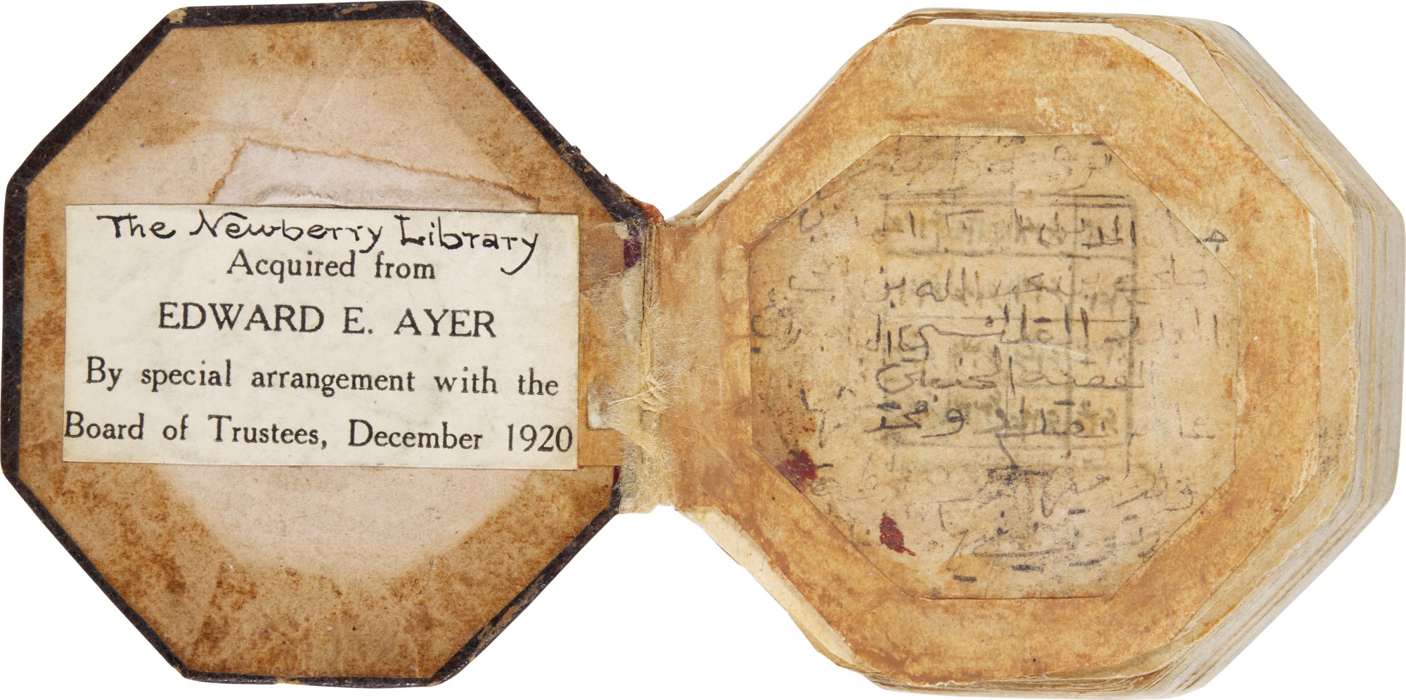 A miniature octagonal Qur'an, Turkey or Persia, Ottoman or Safavid ...