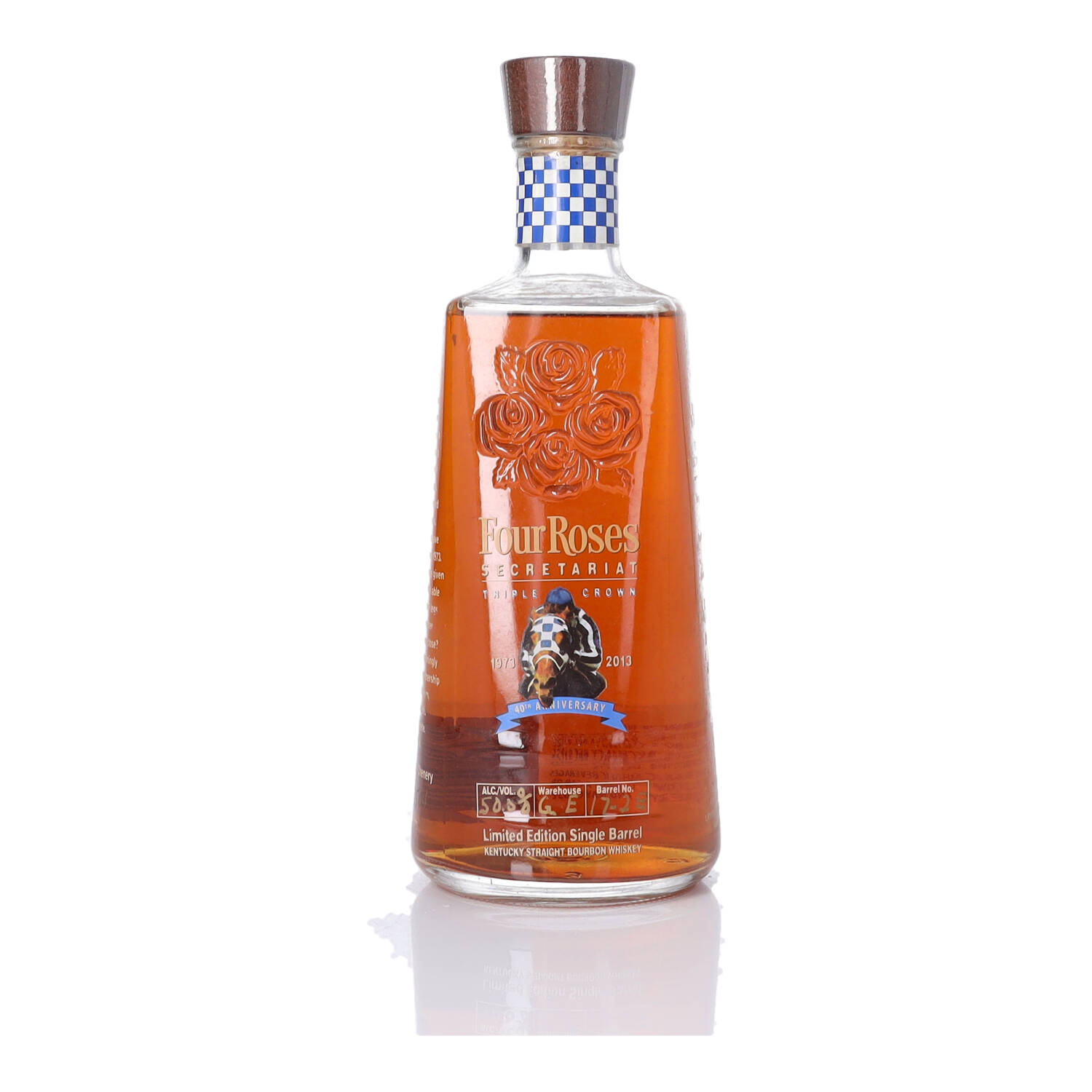 Four Roses Single Barrel Secretariat Triple Crown 40th Anniversary 50.0 ...