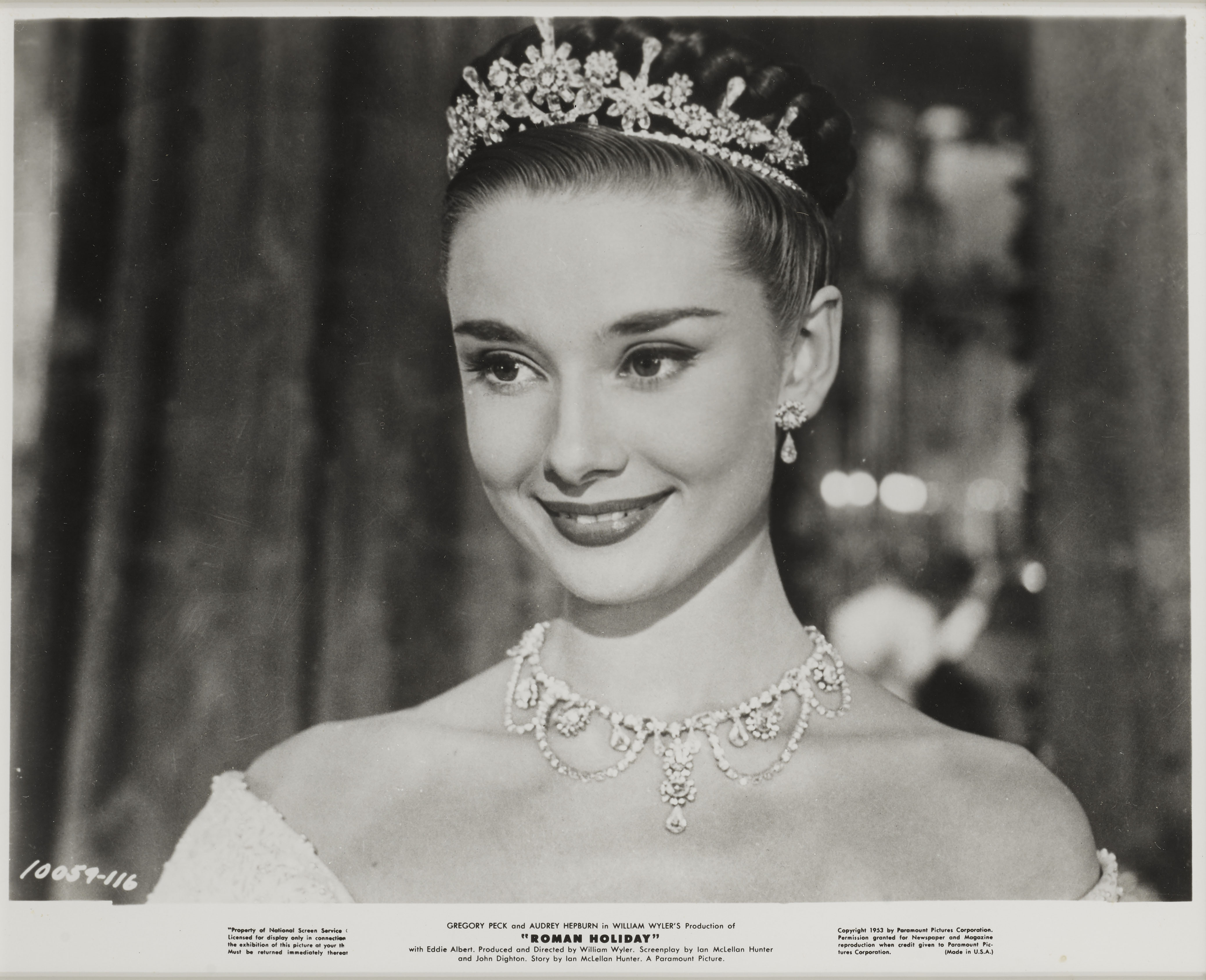 Roman Holiday (1953) US, Original photographic production still ...