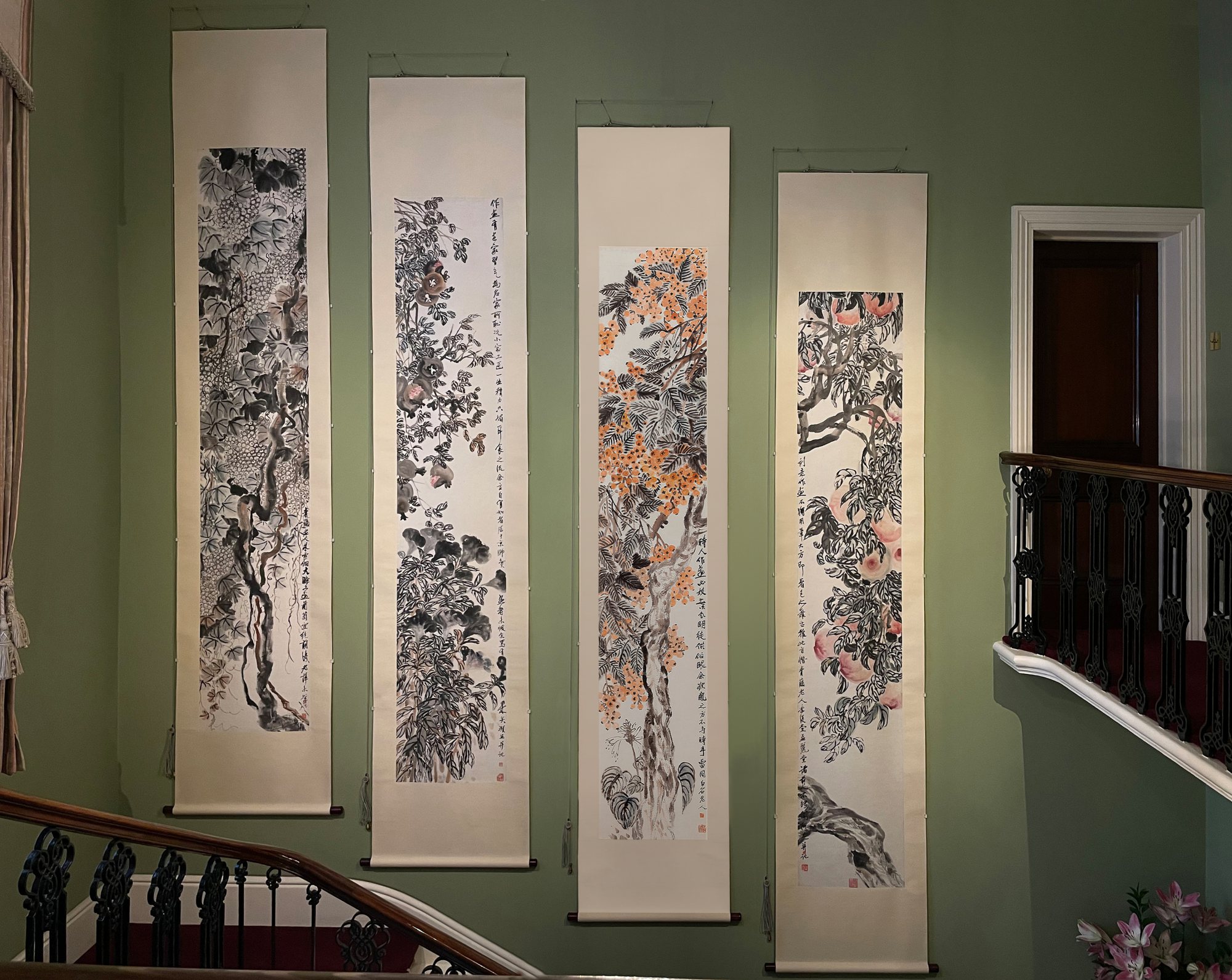 Qi Baishi, Flowers and Fruits | 齊白石 繁花碩果 | HOTUNG | 何東 The Personal ...