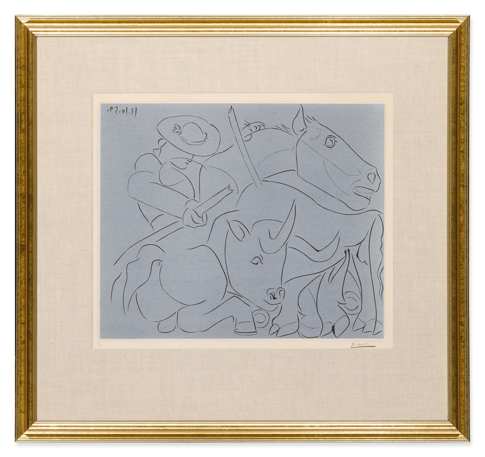 PABLO PICASSO | LA PIQUE CASSÉE (BLOCH 921; BAER 1244) | Prints ...