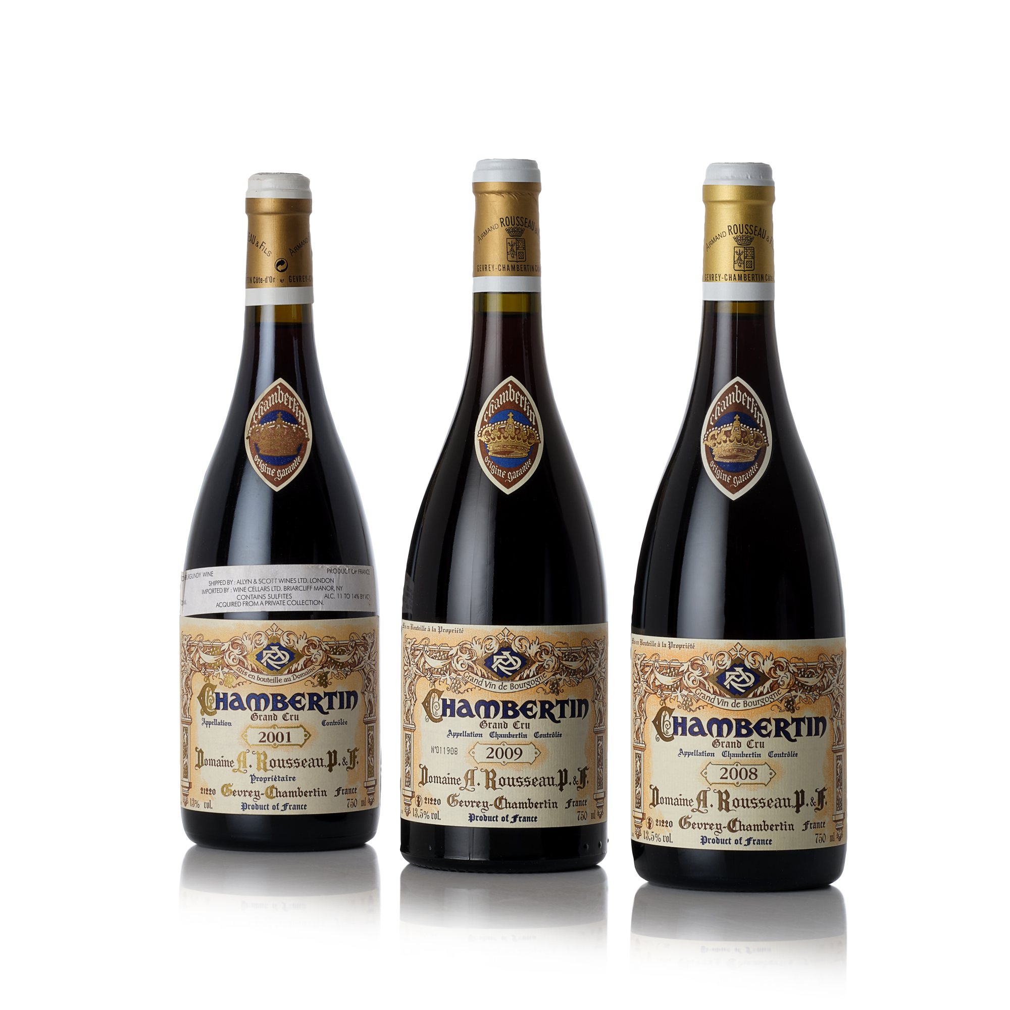 Chambertin 2009 Domaine Armand Rousseau (4 BT) | Large Format Legends ...