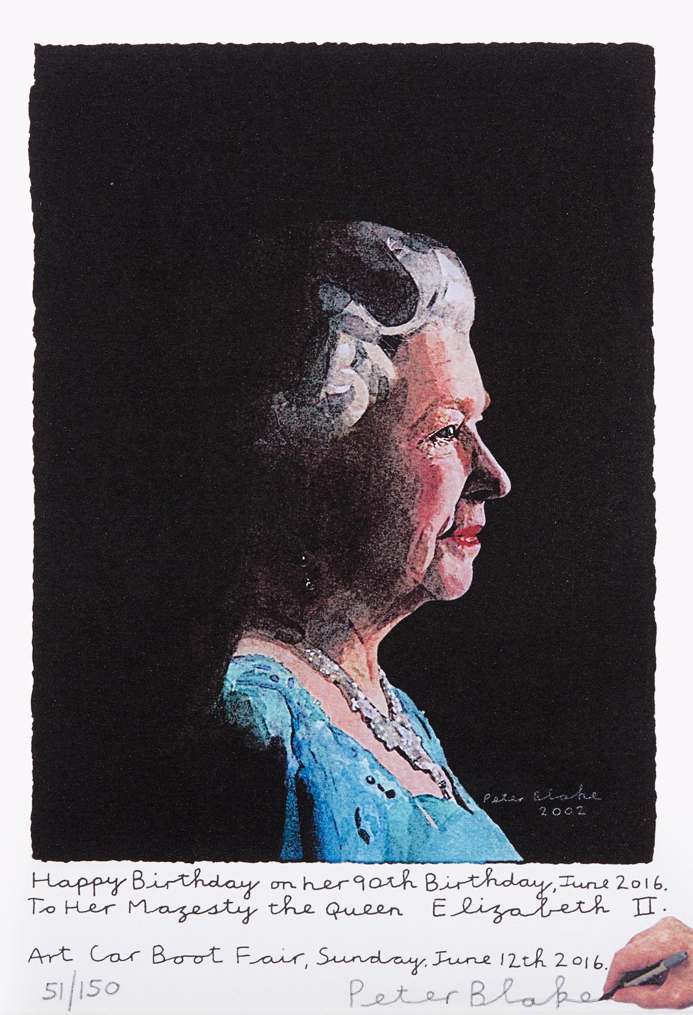 SIR PETER BLAKE, R.A. | QUEEN | Made in Britain | 2019 | Sotheby's