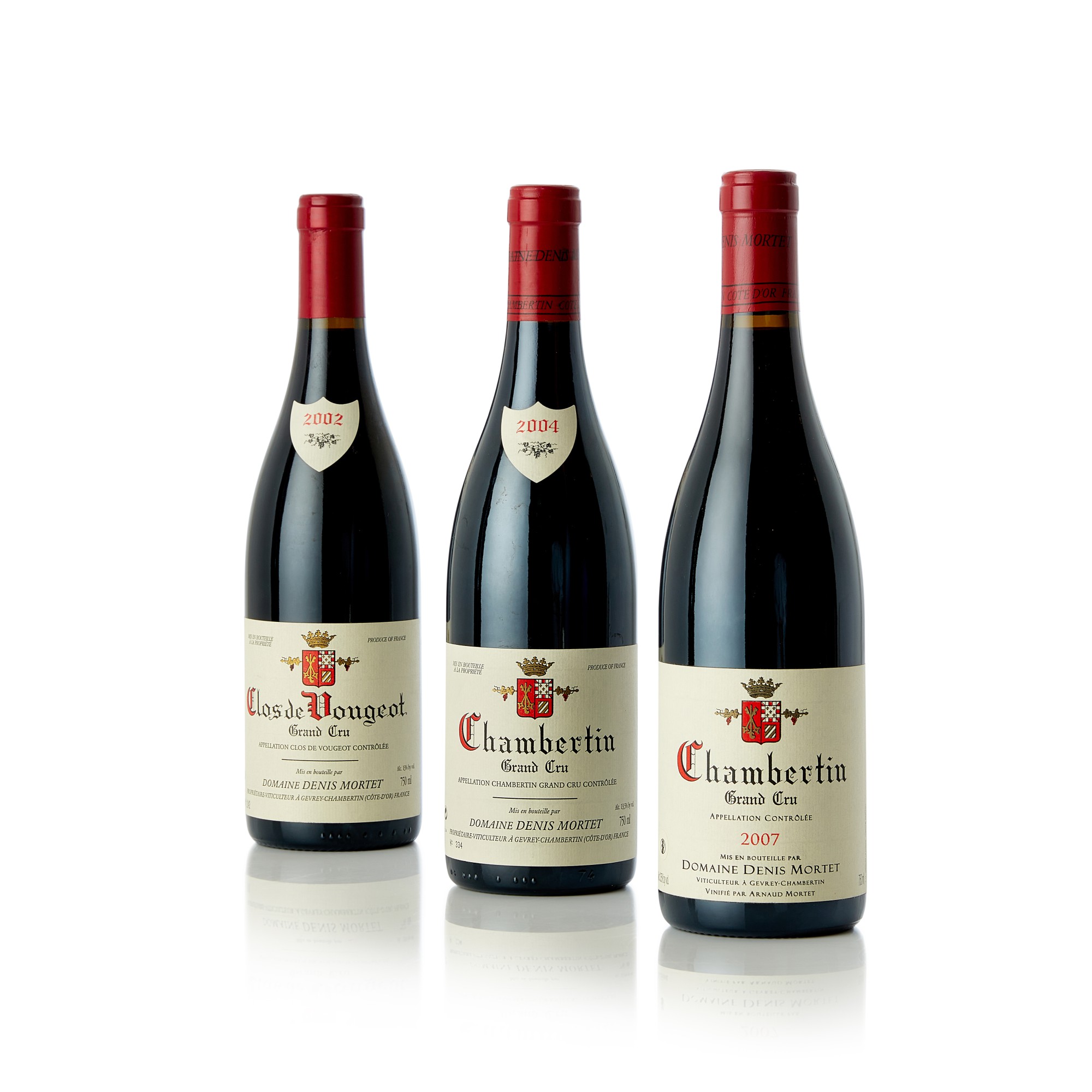 Chambertin Denis Mortet "Vertical" (2 BT) | The Wine Hunter’s Cellar ...
