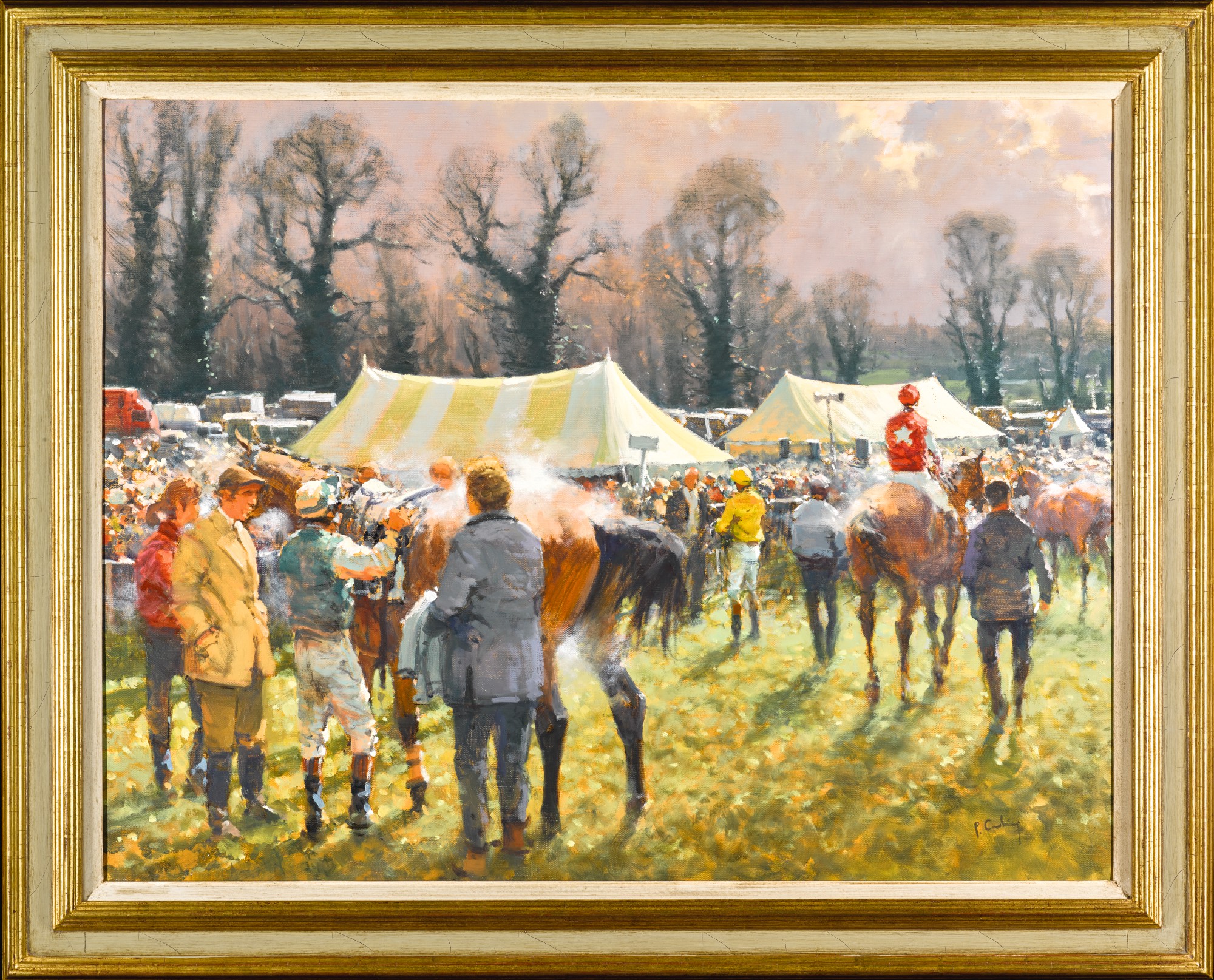 PETER CURLING | UNSADDLING CONNA | Irish Art, including Property from ...