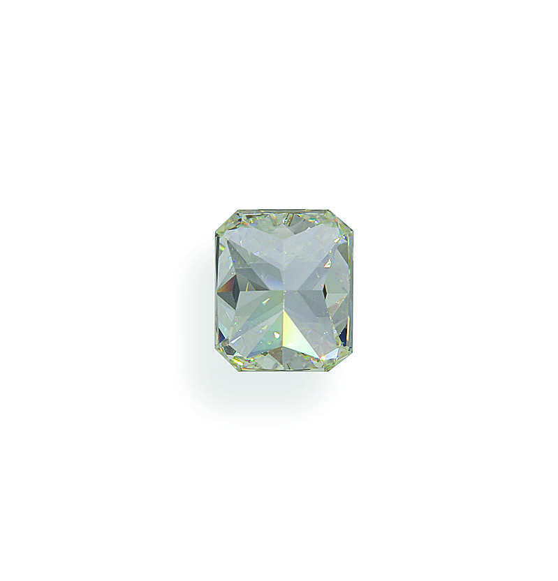 A 1.50 Carat Cut-Cornered Rectangular Modified Brilliant-Cut Diamond, N ...