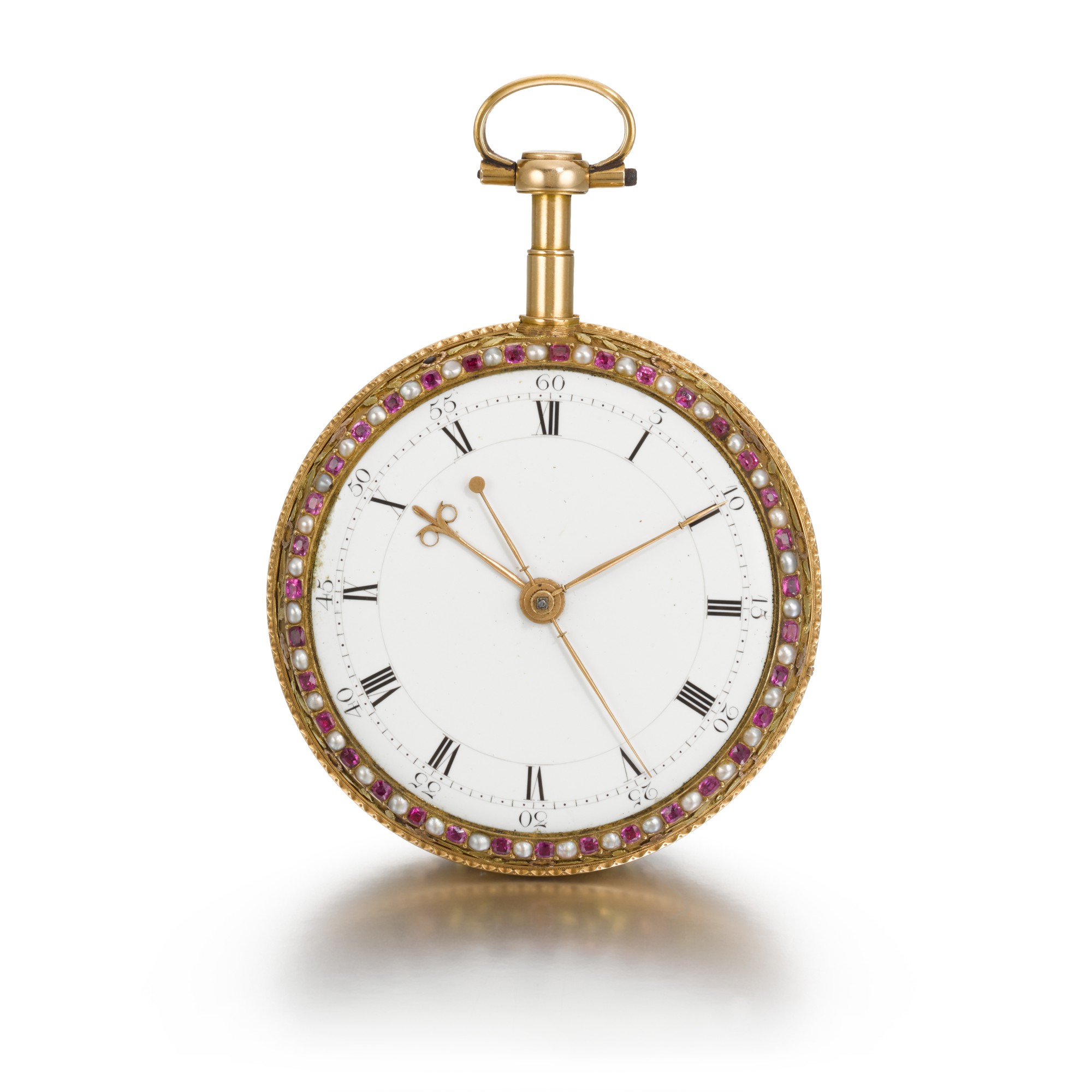 SWISS | A GOLD, ENAMEL, PEARL AND GEM-SET WATCH MADE FOR THE CHINESE ...