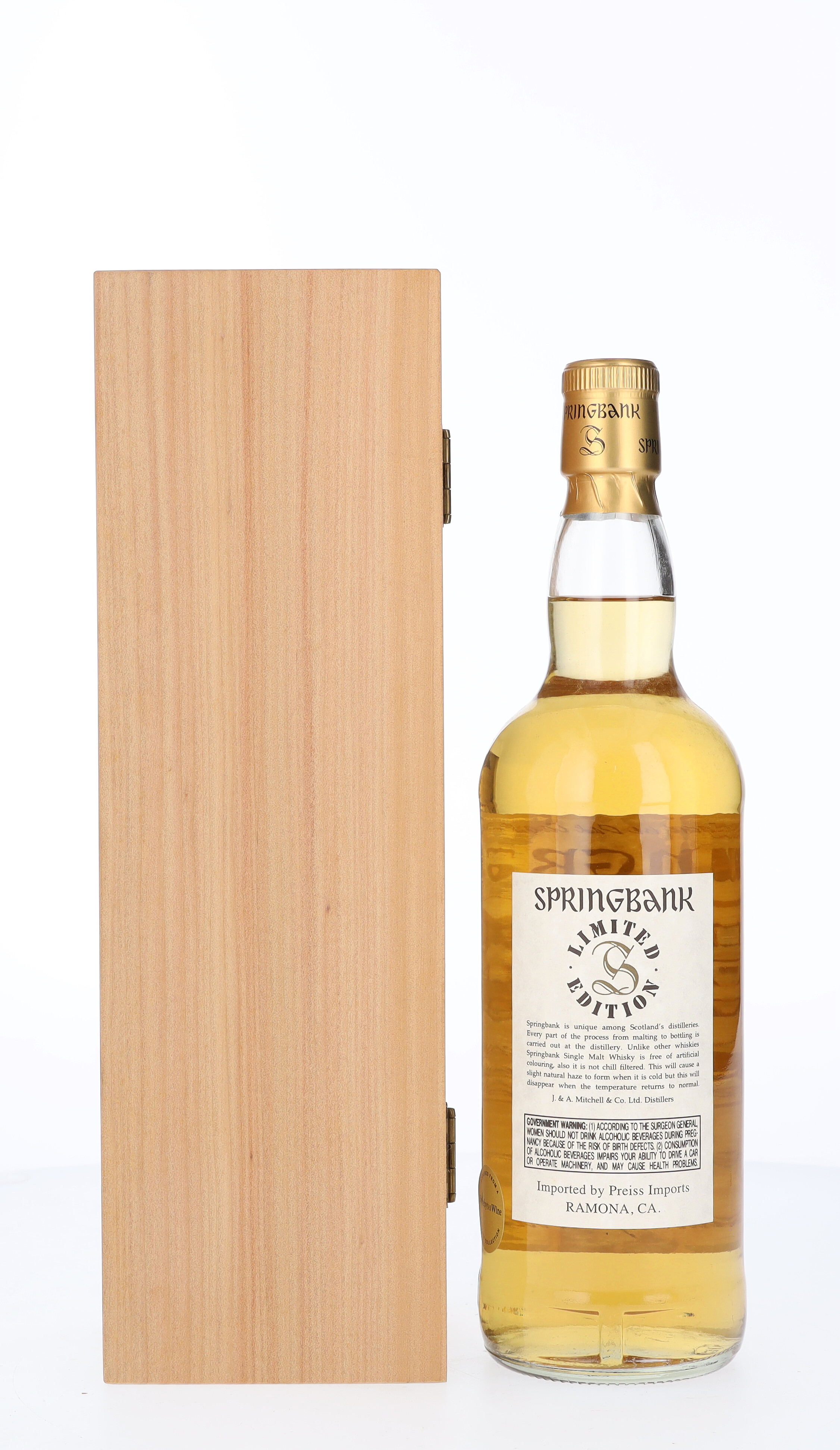 Springbank Millennium Collection 50 Year Old 40.5 abv NV (1 BT75 ...