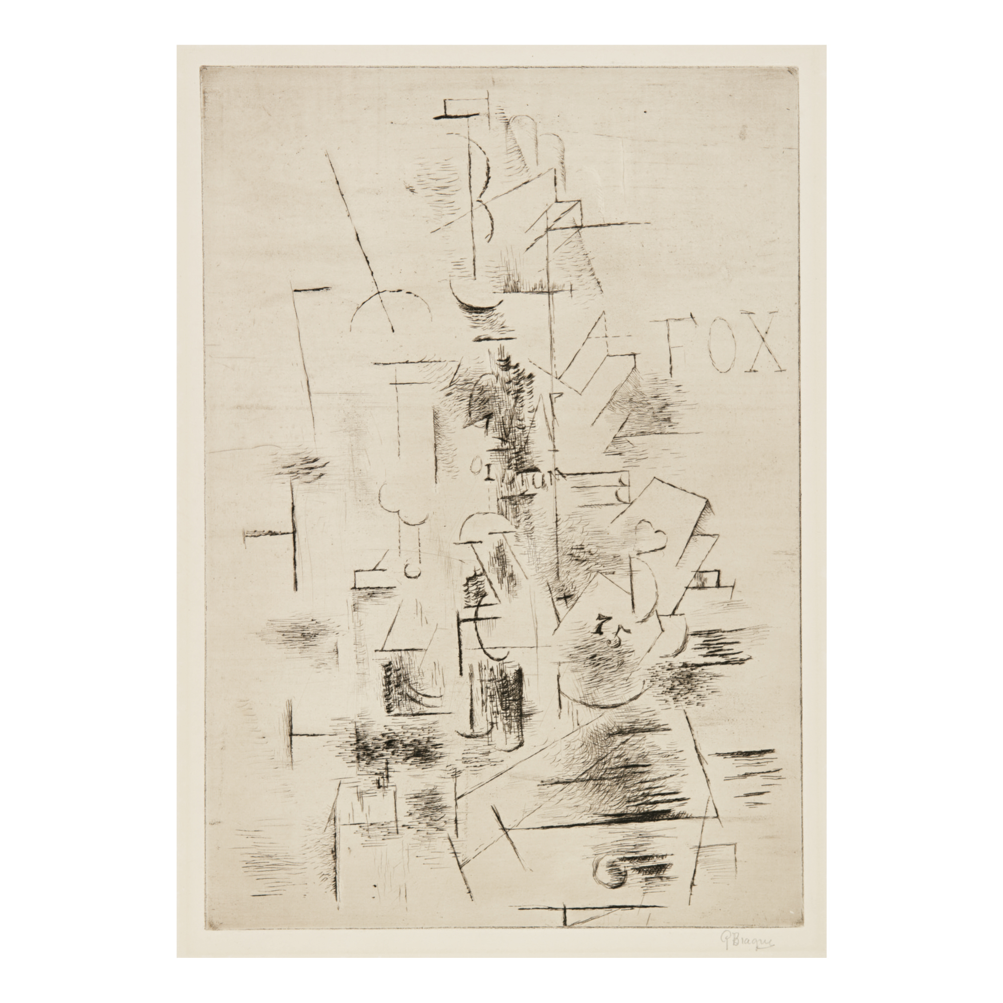 GEORGES BRAQUE | FOX (VALLIER 6) | Important Prints and Multiples Day ...