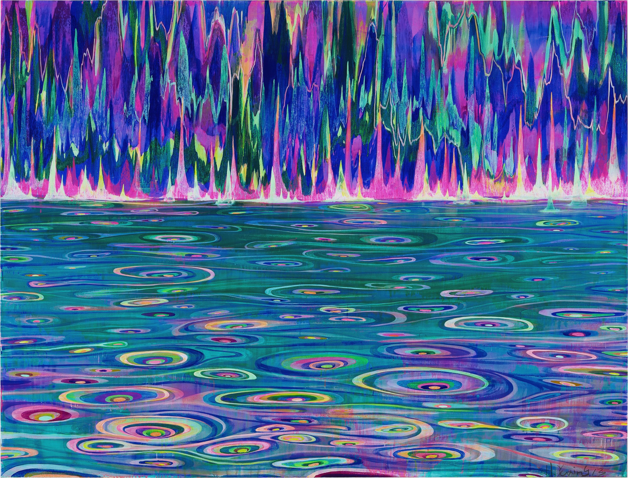 Huang Yuxing 黃宇興 | River 河流 | Contemporary Art Evening Sale | 2021 ...