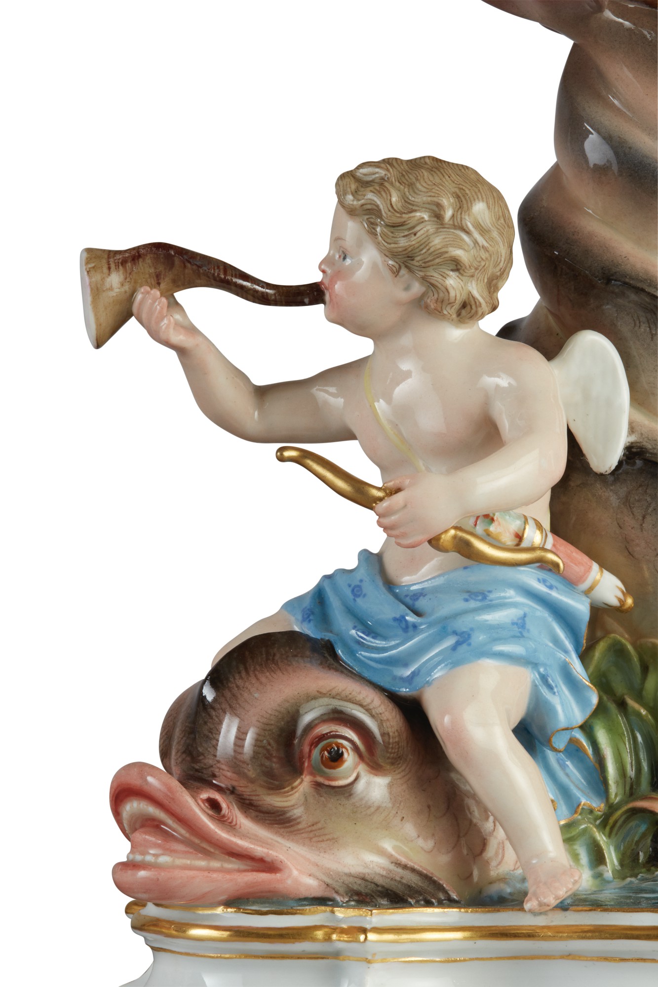 A PAIR OF MEISSEN DOLPHIN FOOTED COMPORTS, LATE 19TH CENTURY | STYLE ...