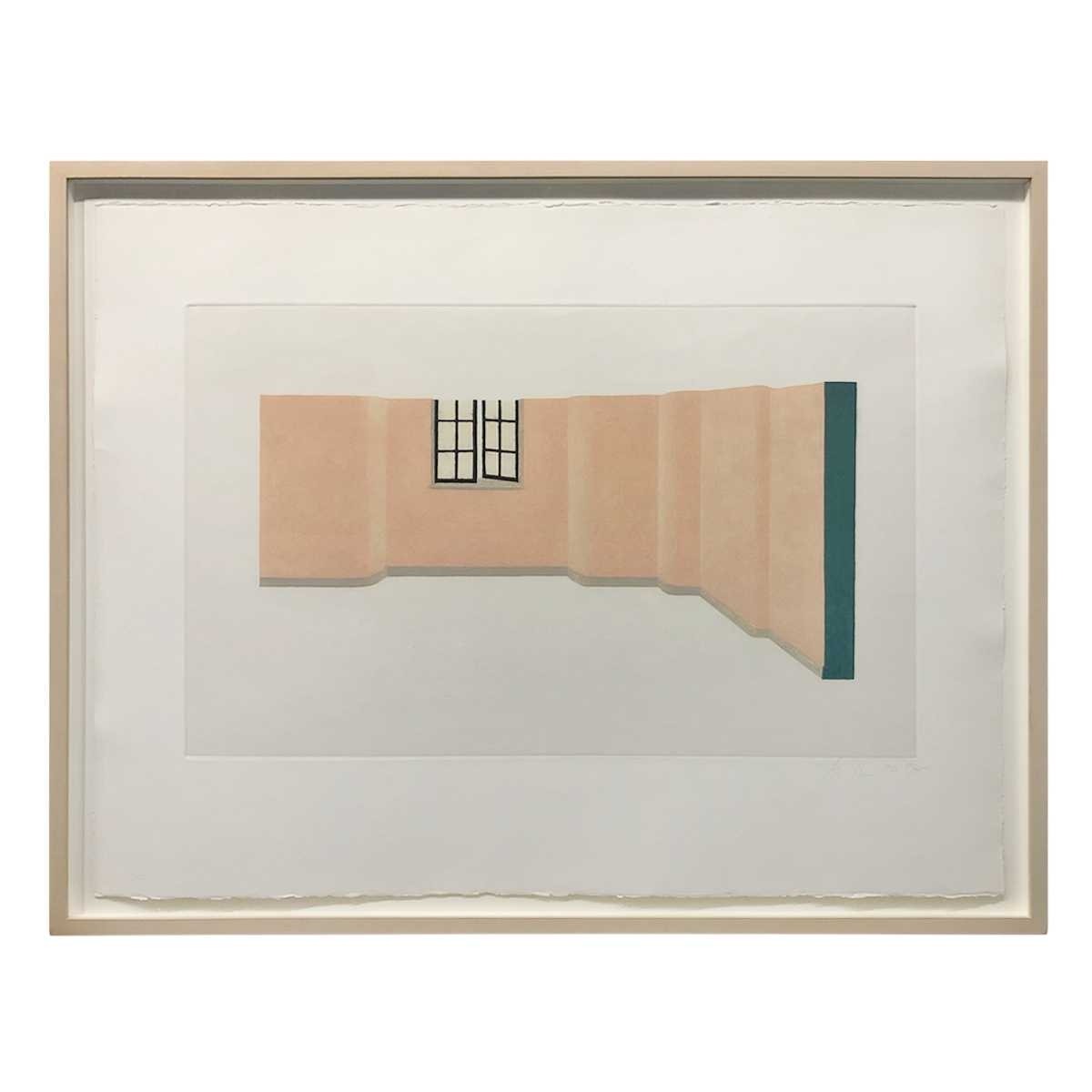 Alan Herman Vintage Untitled, Pink Wall Available For Immediate Sale At ...