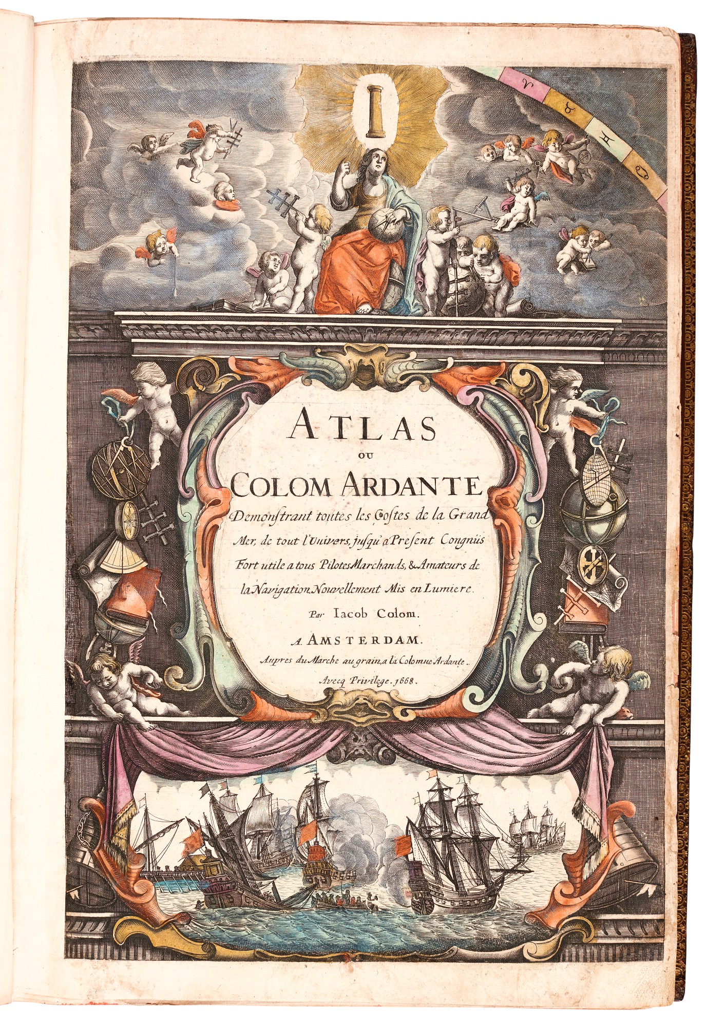 Colom | Atlas ou Colom Ardante, 1668 | Travel, Atlases, Maps and ...
