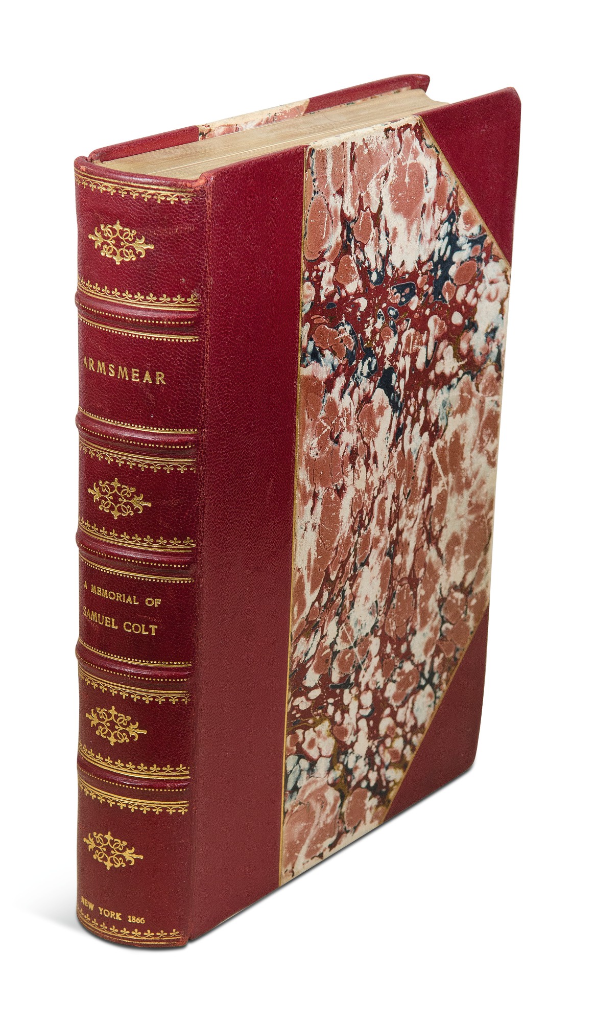 Colt, Samuel. First edition of a privately printed biography of Samuel ...