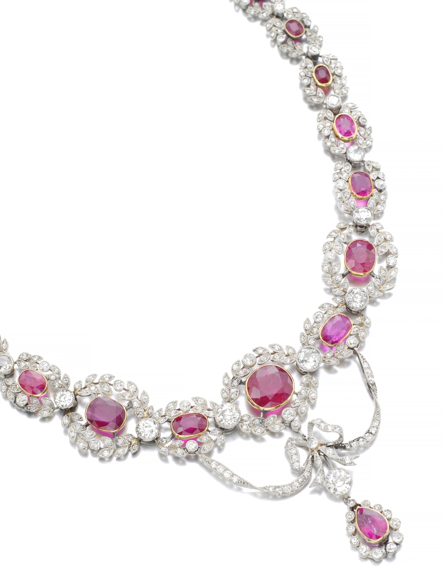 RUBY AND DIAMOND NECKLACE, CIRCA 1910 | Magnificent Jewels and Noble ...