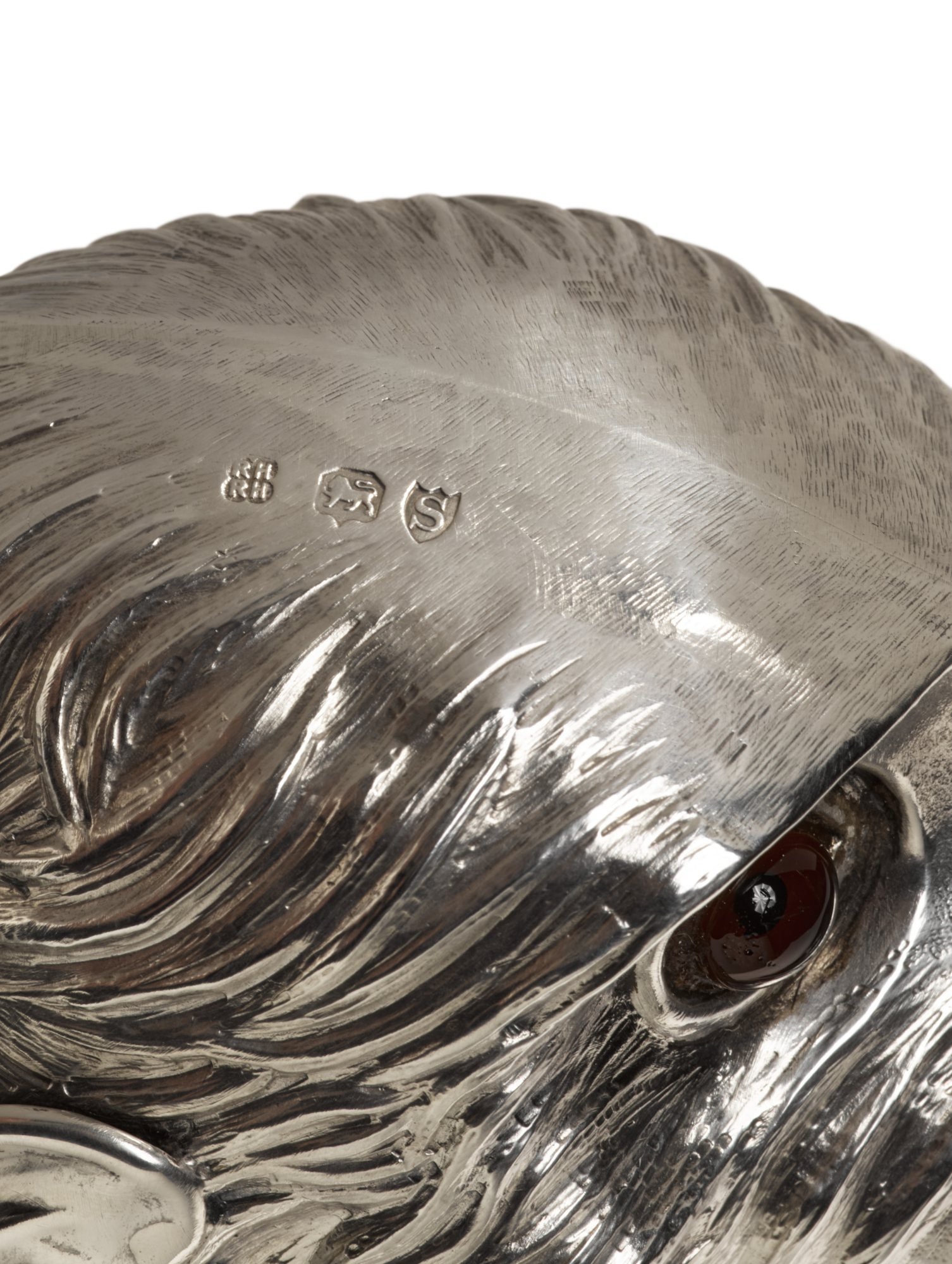 A Rare Victorian Silver-Mounted "Monkey" Claret Jug, Richard Hodd & Son ...