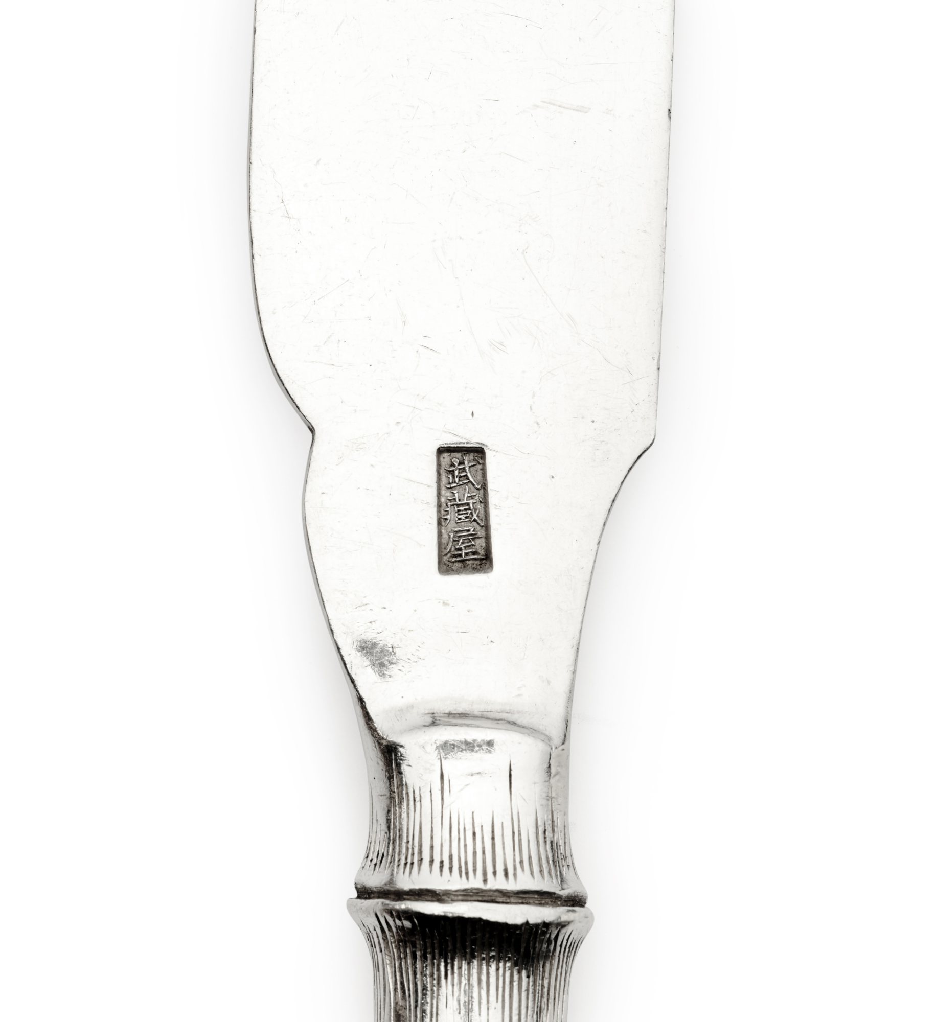 A Japanese Export Silver Bamboo Pattern Flatware Service, Musashiya ...