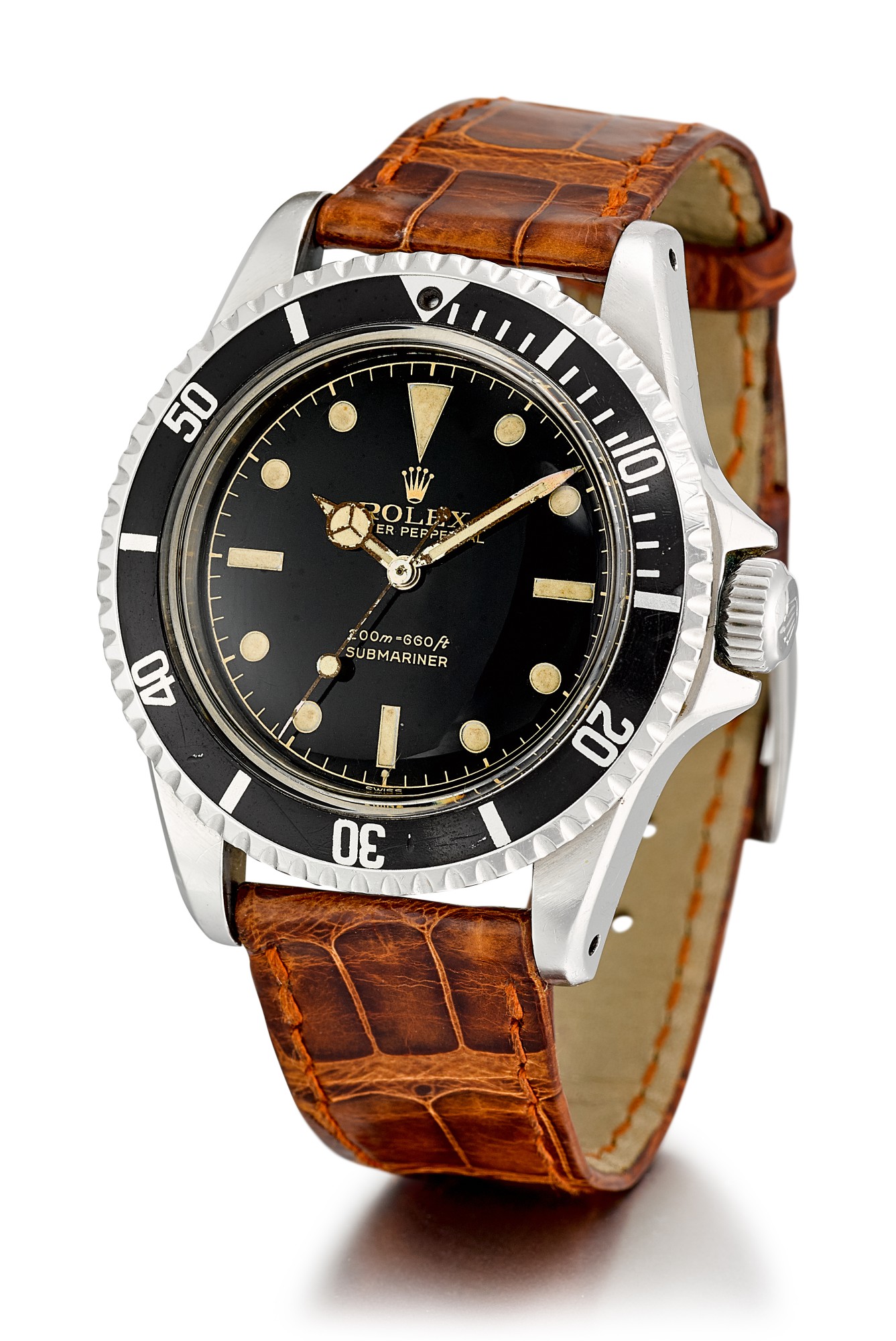 ROLEX | SUBMARINER, REFERENCE 5512, A STAINLESS STEEL WRISTWATCH WITH ...