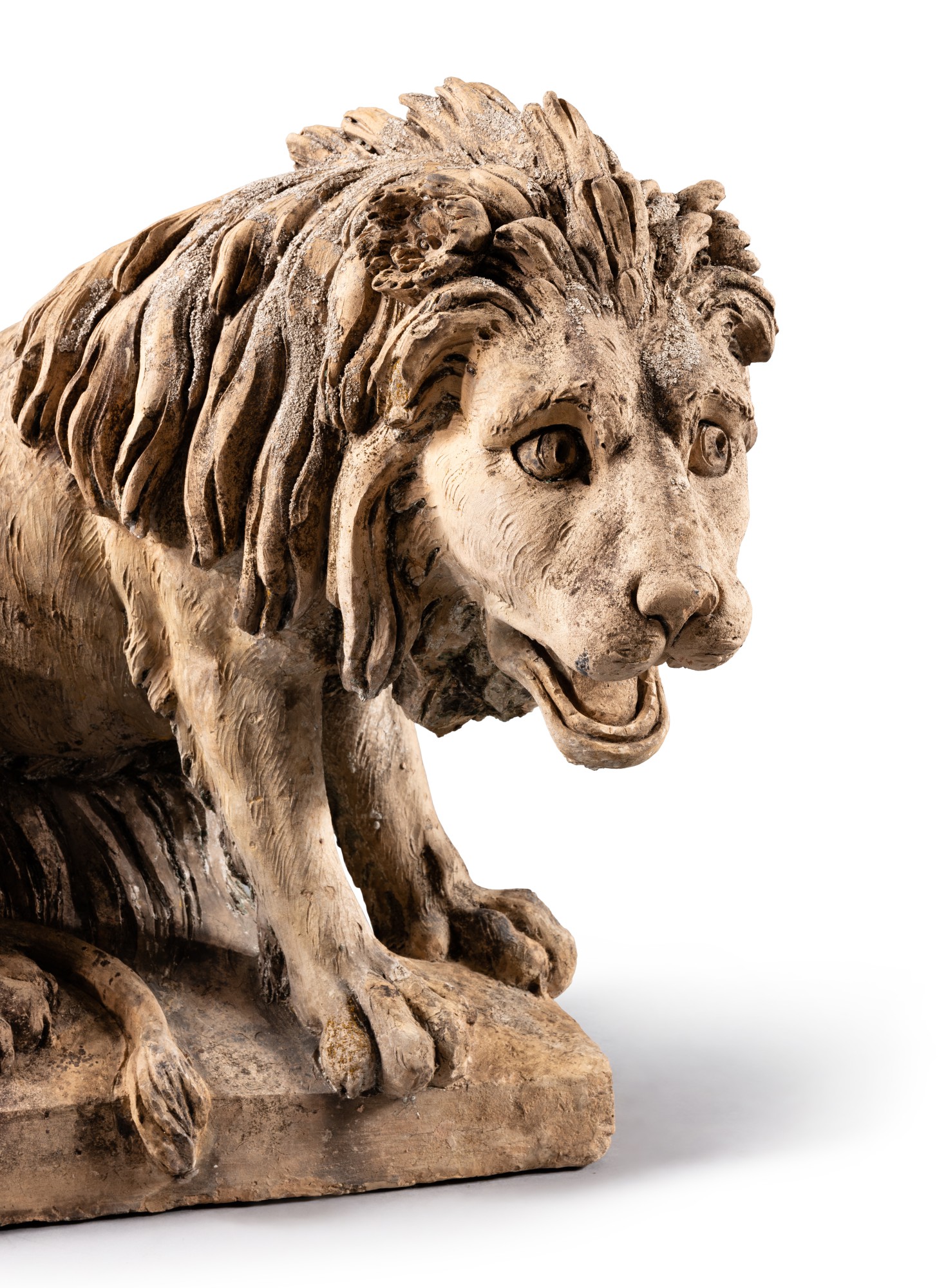 Southern French, 19th century, A pair of monumental Lions | Sud de la ...