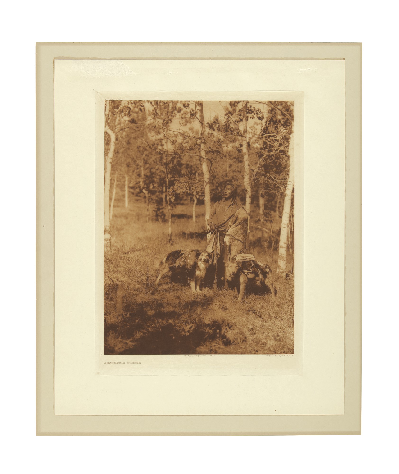 EDWARD S. CURTIS | ASSINIBOIN HUNTER | Important Americana | | Sotheby's