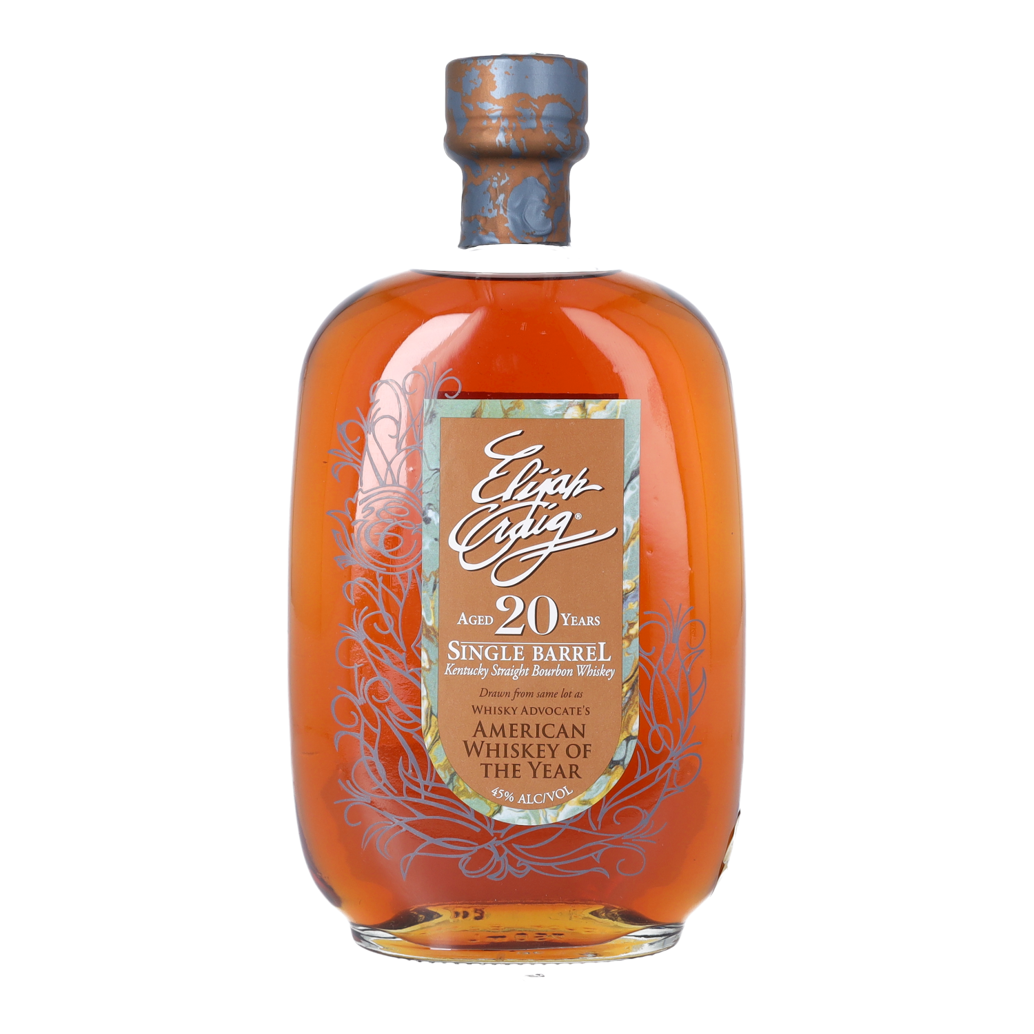 Elijah Craig Single Barrel 20 Year Old 45.0 abv 1991 (1 BT75) | Bourbon ...