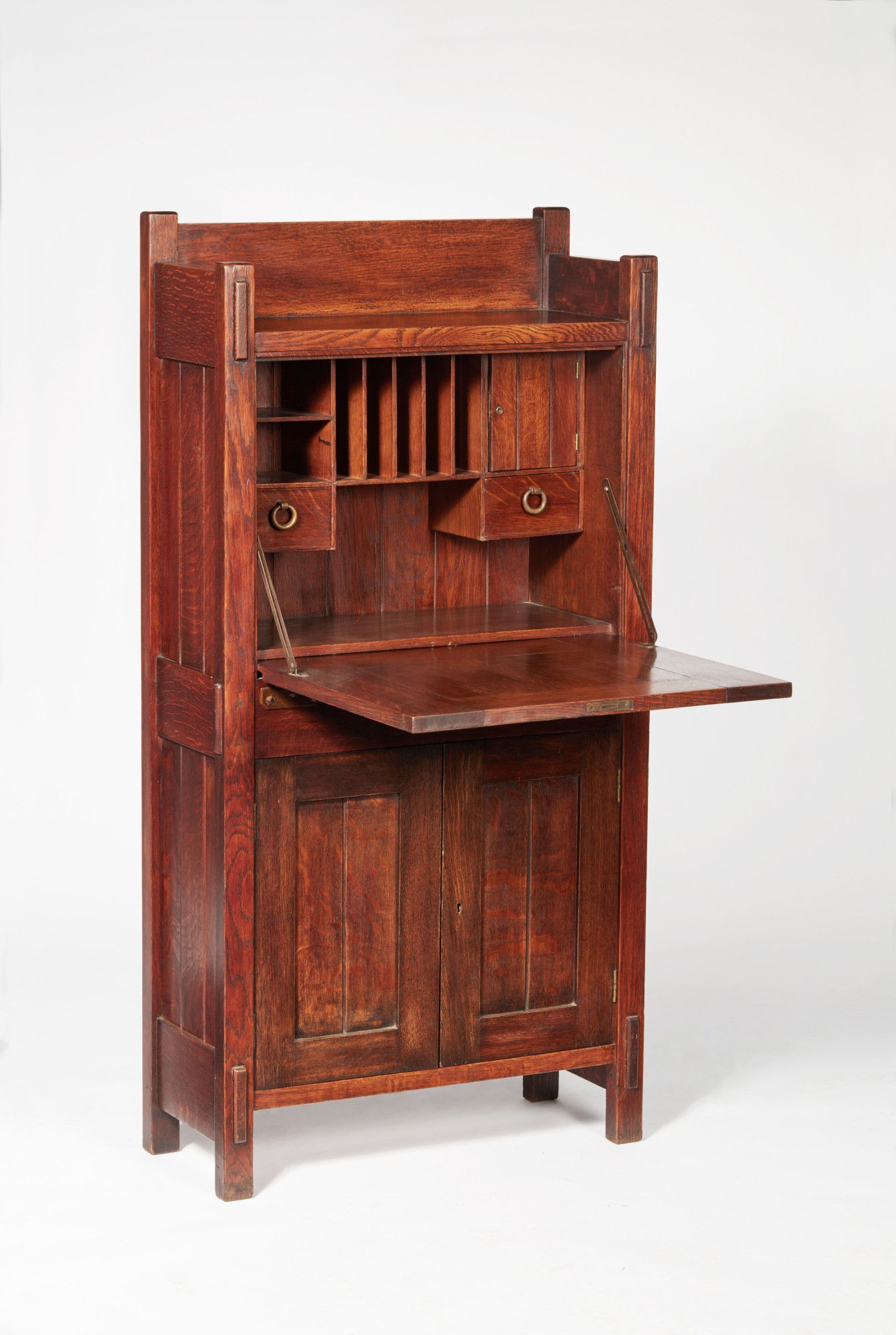 Gustav Stickley, Fall-Front Desk, Model No. 518 | Design | 2021 | Sotheby's