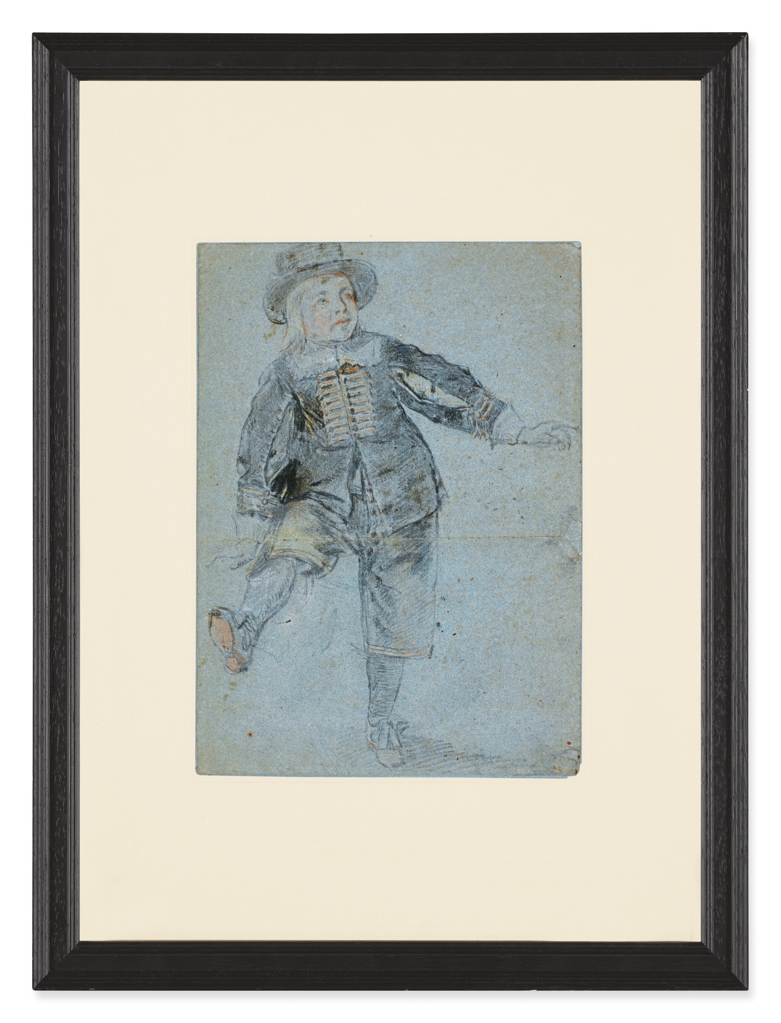 DUTCH SCHOOL, 17TH CENTURY | STUDY OF A BOY STANDING ON ONE LEG | Old ...