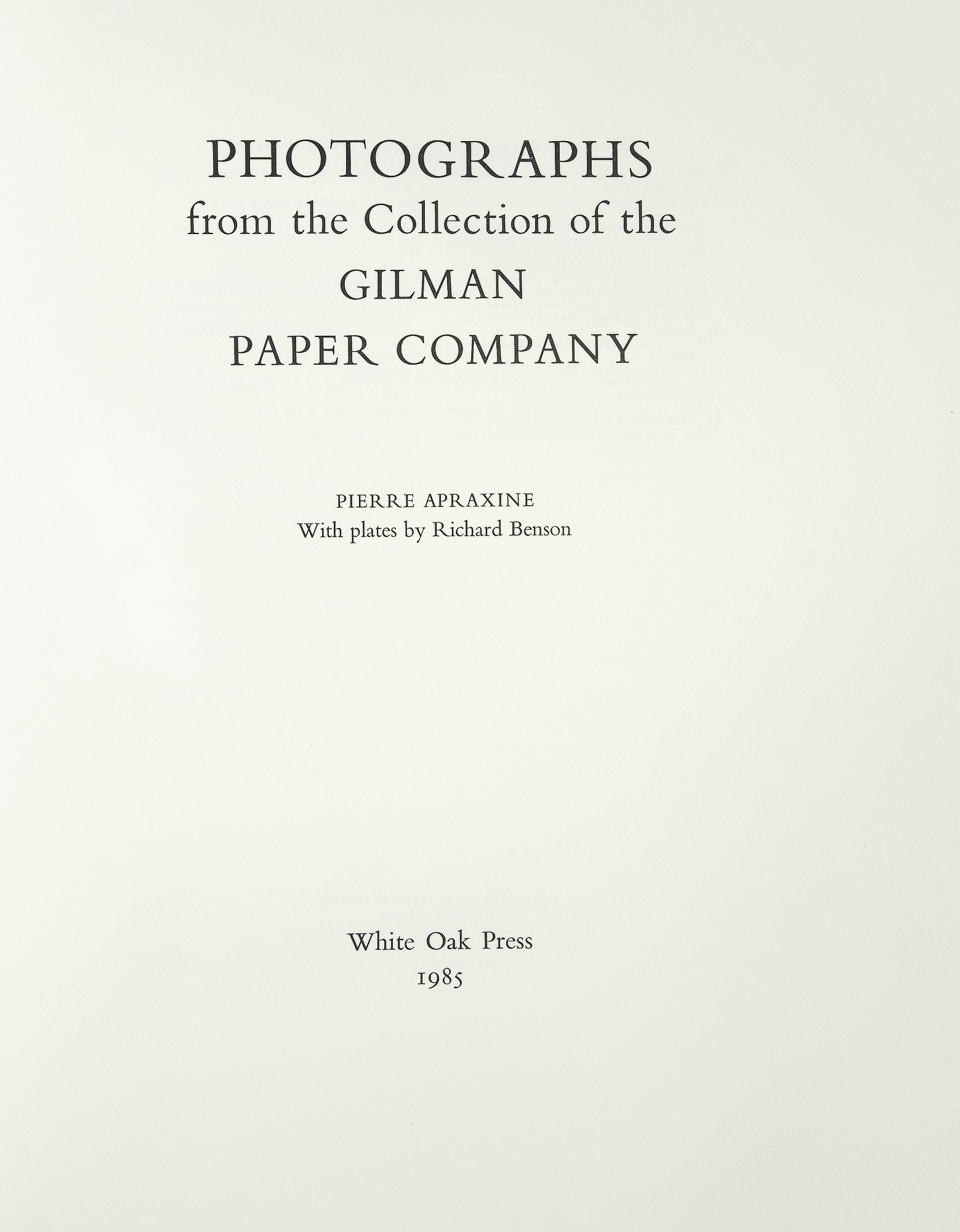 Gilman Collection. A superbly printed book, presenting two hundred ...