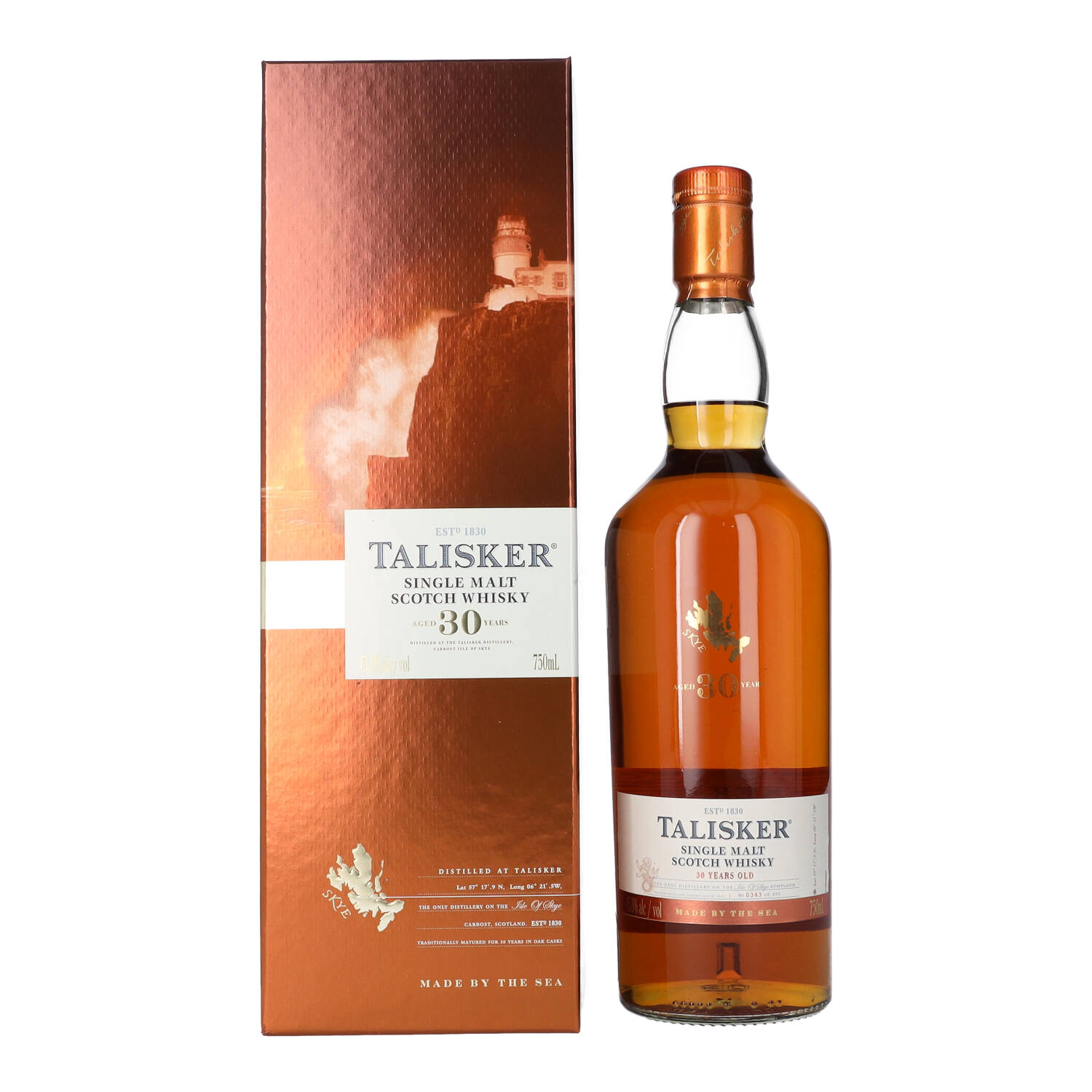 Talisker 30 Year Old 45.8 abv NV (1 BT75) | Whisky & Whiskey | The ...