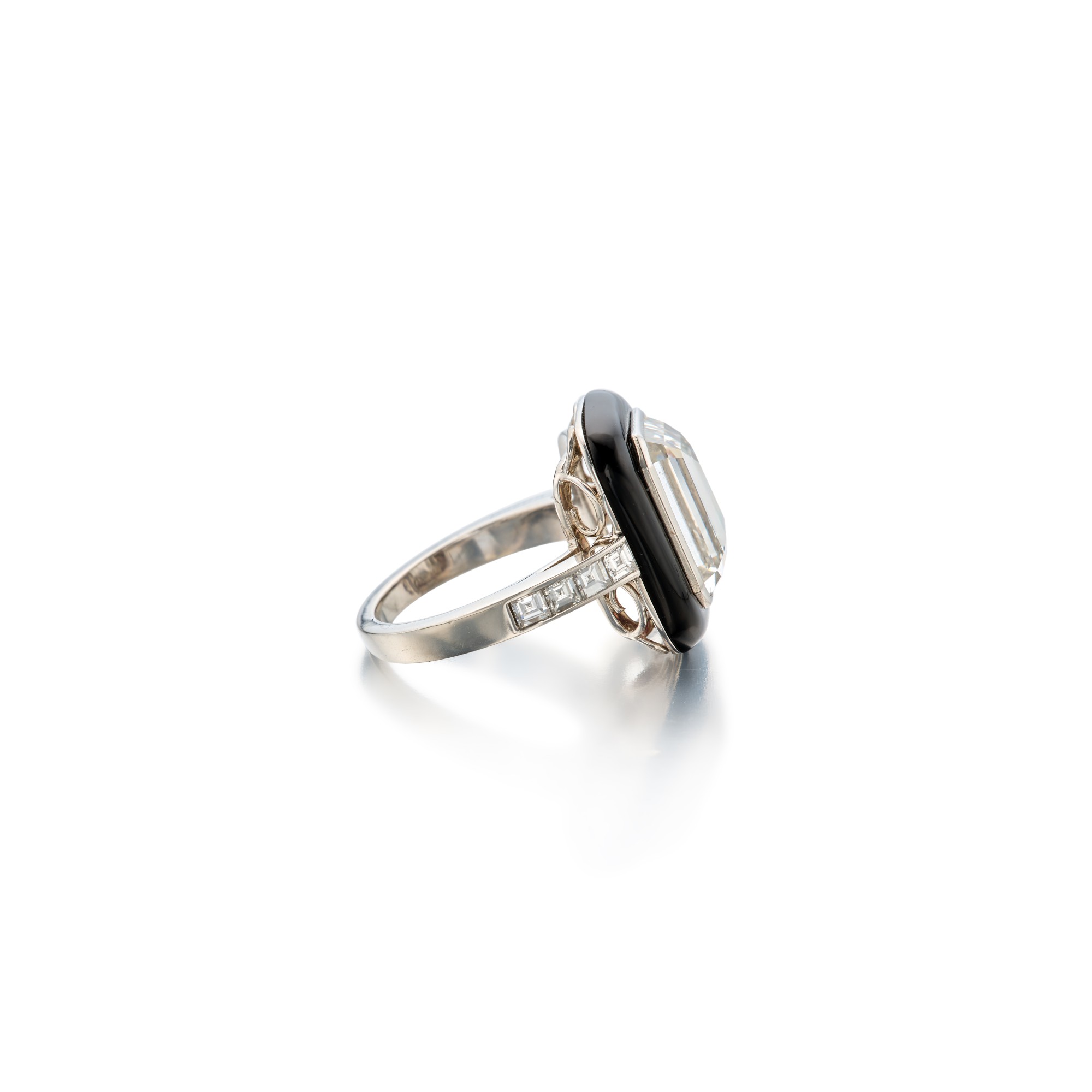 Onyx and Diamond Ring | Important Jewels | | Sotheby's