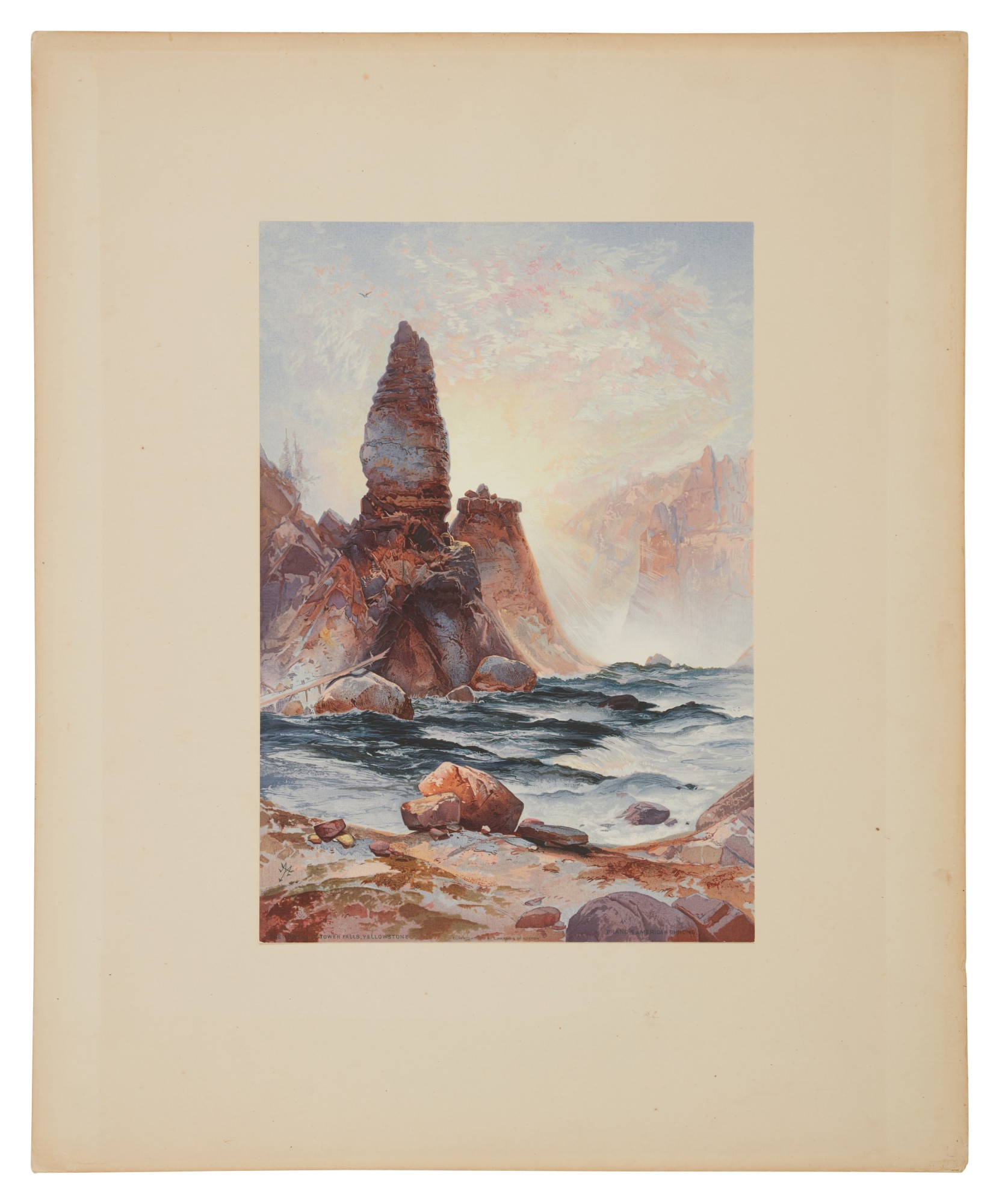 Hayden, Thomas and Moran, Ferdinand | Stunning chromolithographs of ...