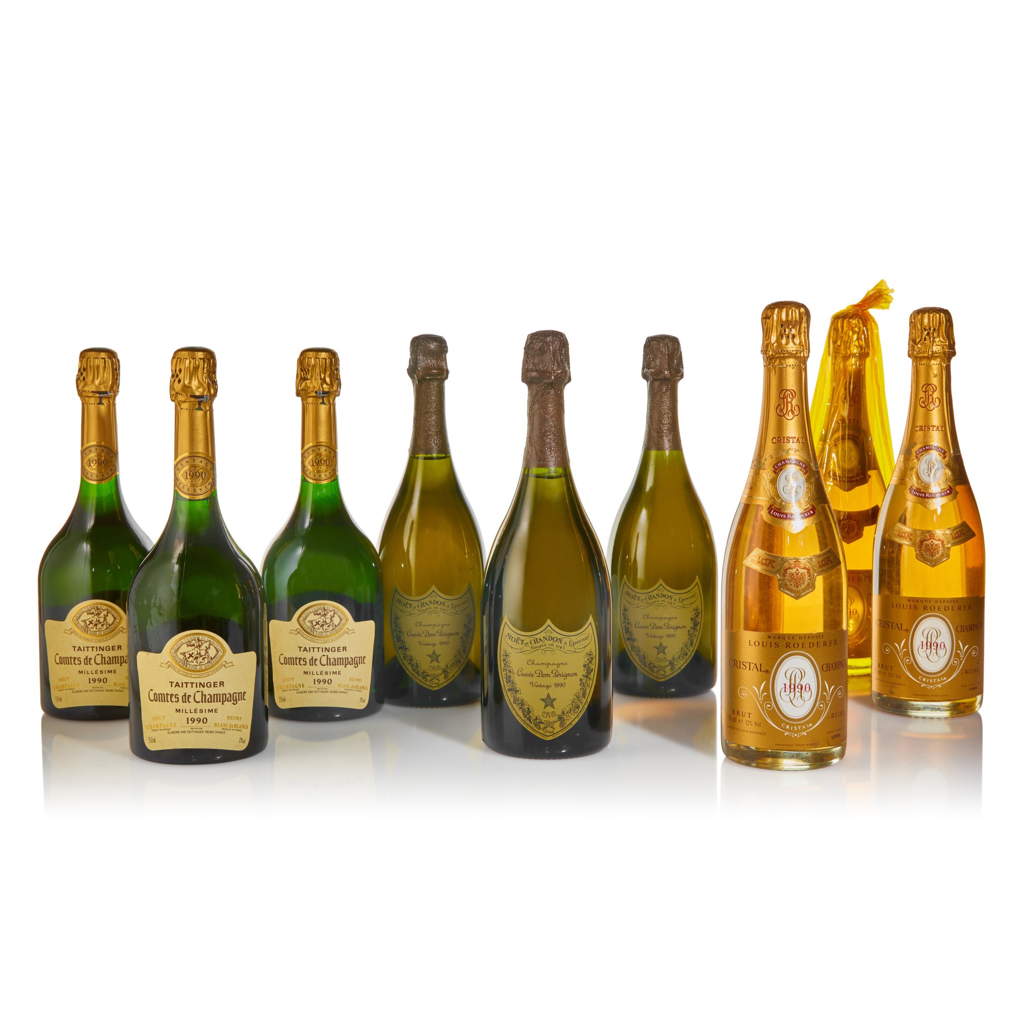 Dom Pérignon 1990 (6 BT) | A Celebration of Burgundy, Champagne & Napa ...