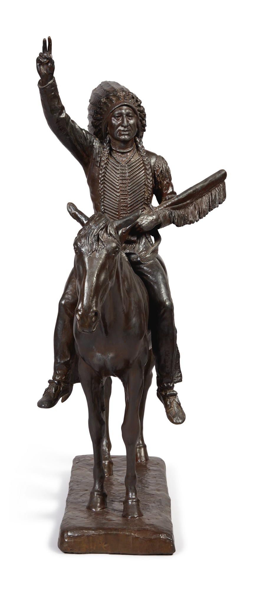 AFTER CYRUS EDWIN DALLIN | CHIEF WASHAKIE | American Art Online ...