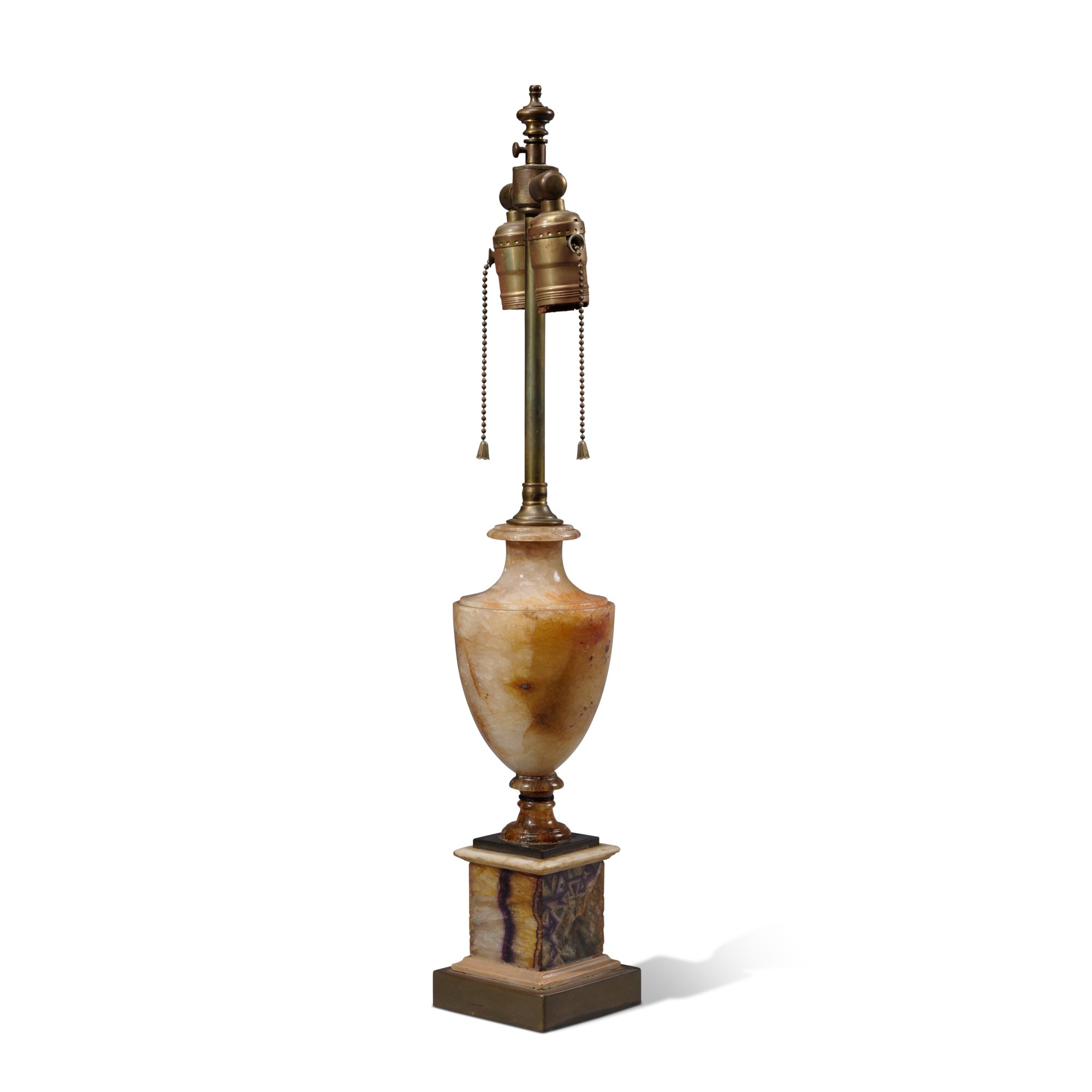 George III Derbyshire Spar Urn, Now Mounted as a Table Lamp, Late 18th ...