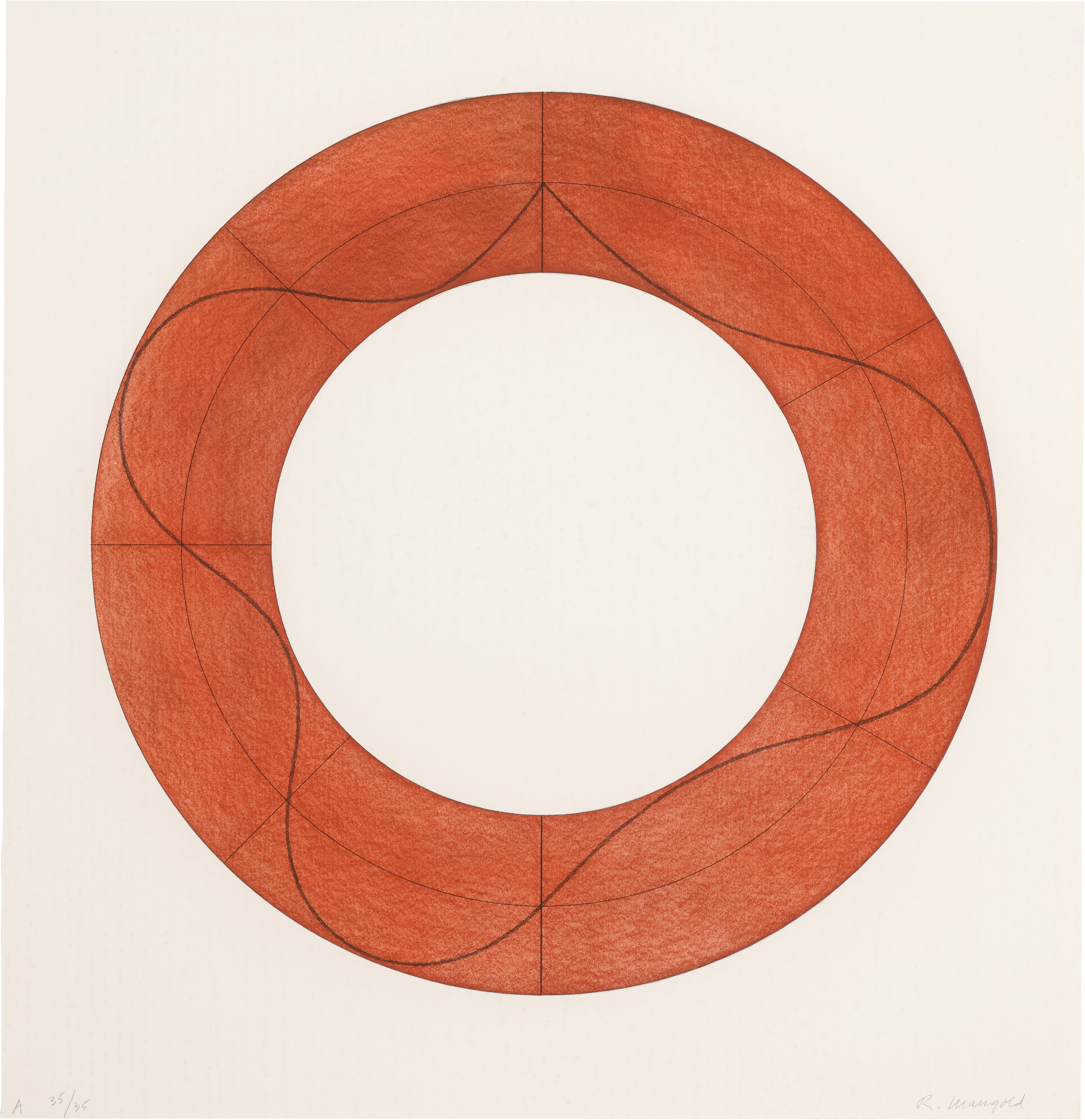 ROBERT MANGOLD | RING IMAGE A, B, C | Important Prints & Multiples Day ...