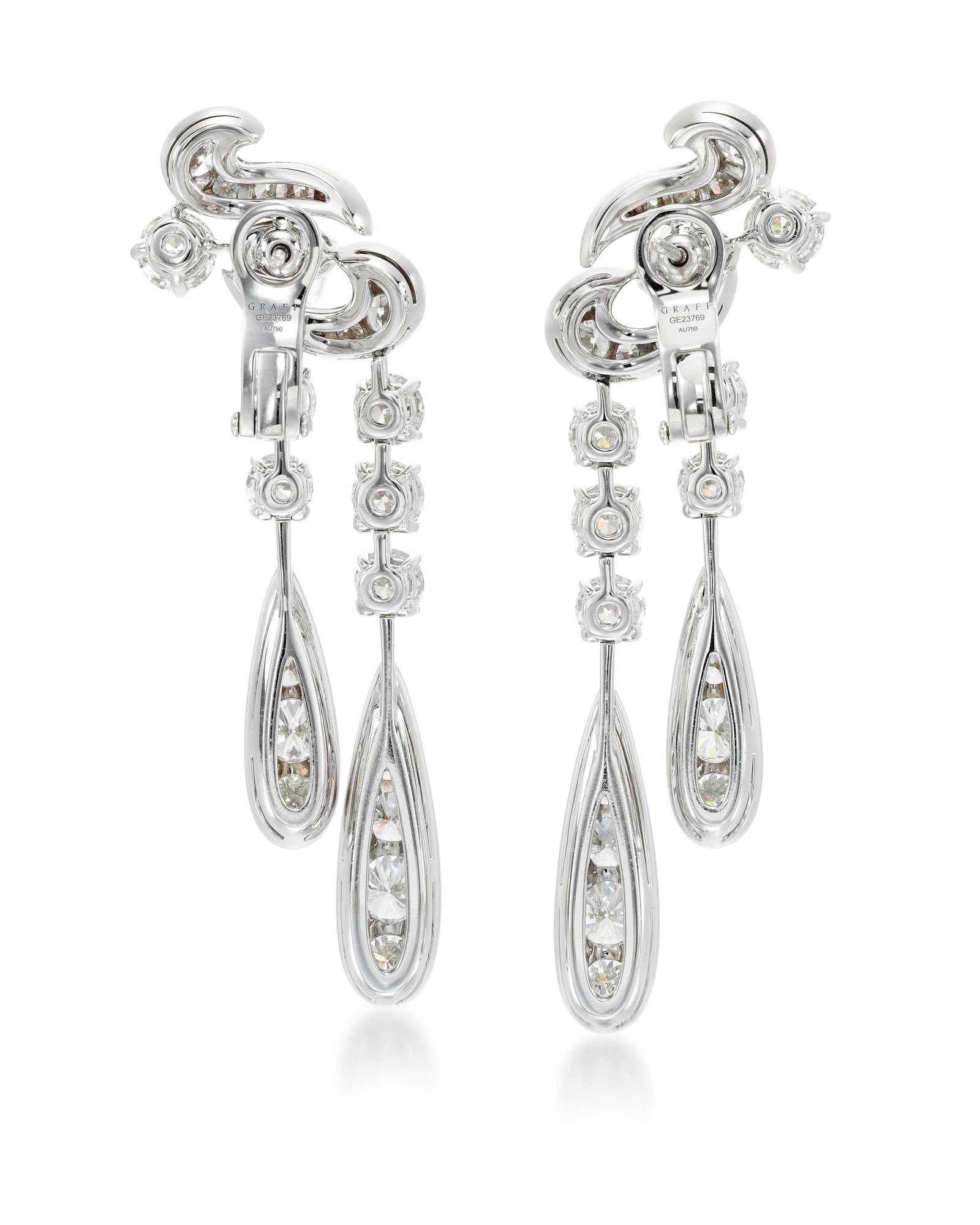 GRAFF | PAIR OF DIAMOND EARRINGS | Fine Jewels | Jewellery | Sotheby's