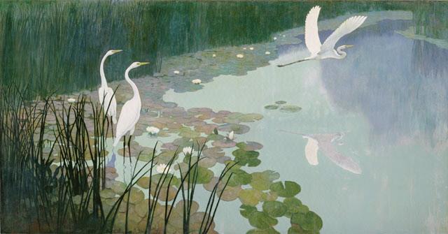 N.C. Wyeth Herons In Summer Available For Immediate Sale At Sotheby’s