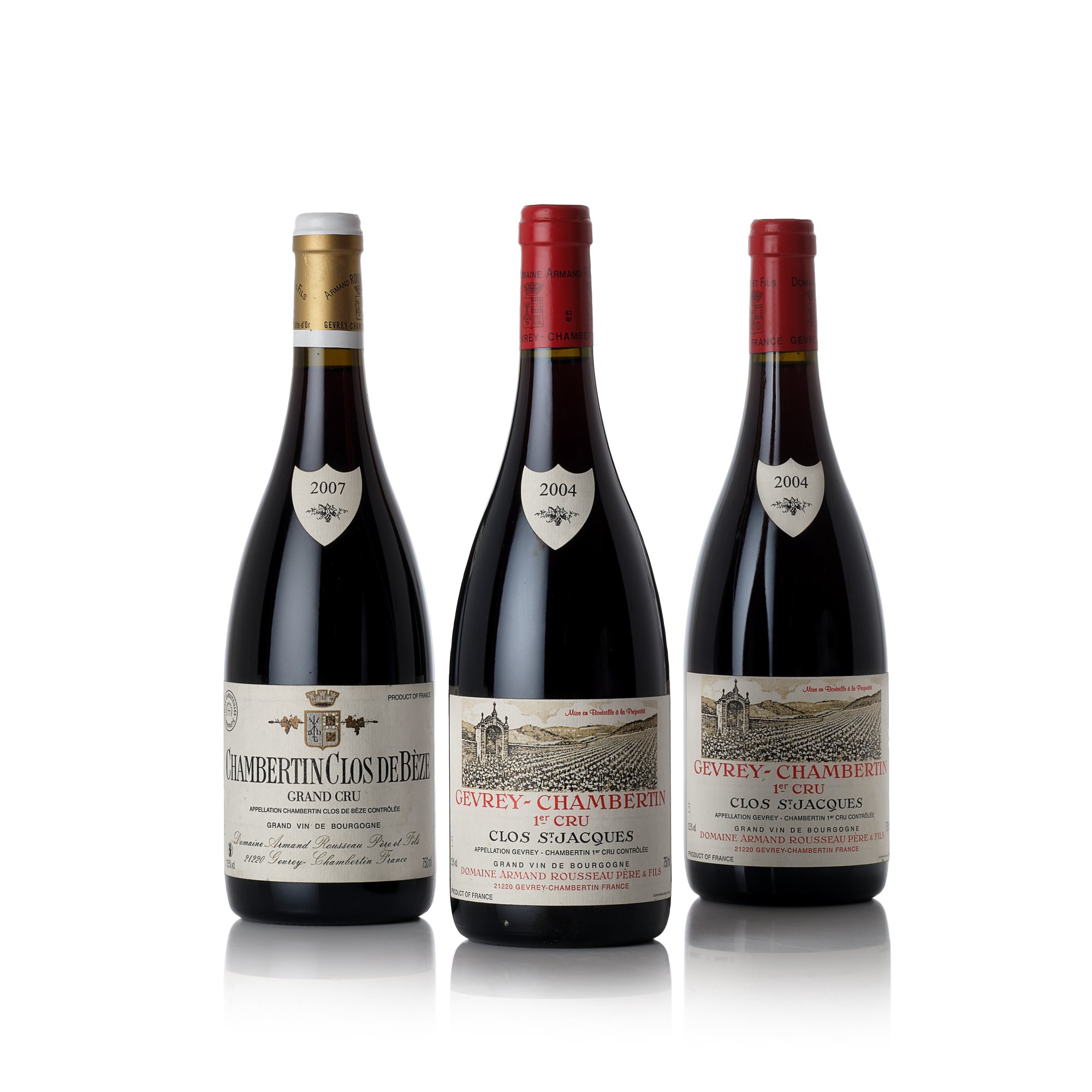 Chambertin, Clos de Bèze 2007 Domaine Armand Rousseau (1 BT) | Large ...