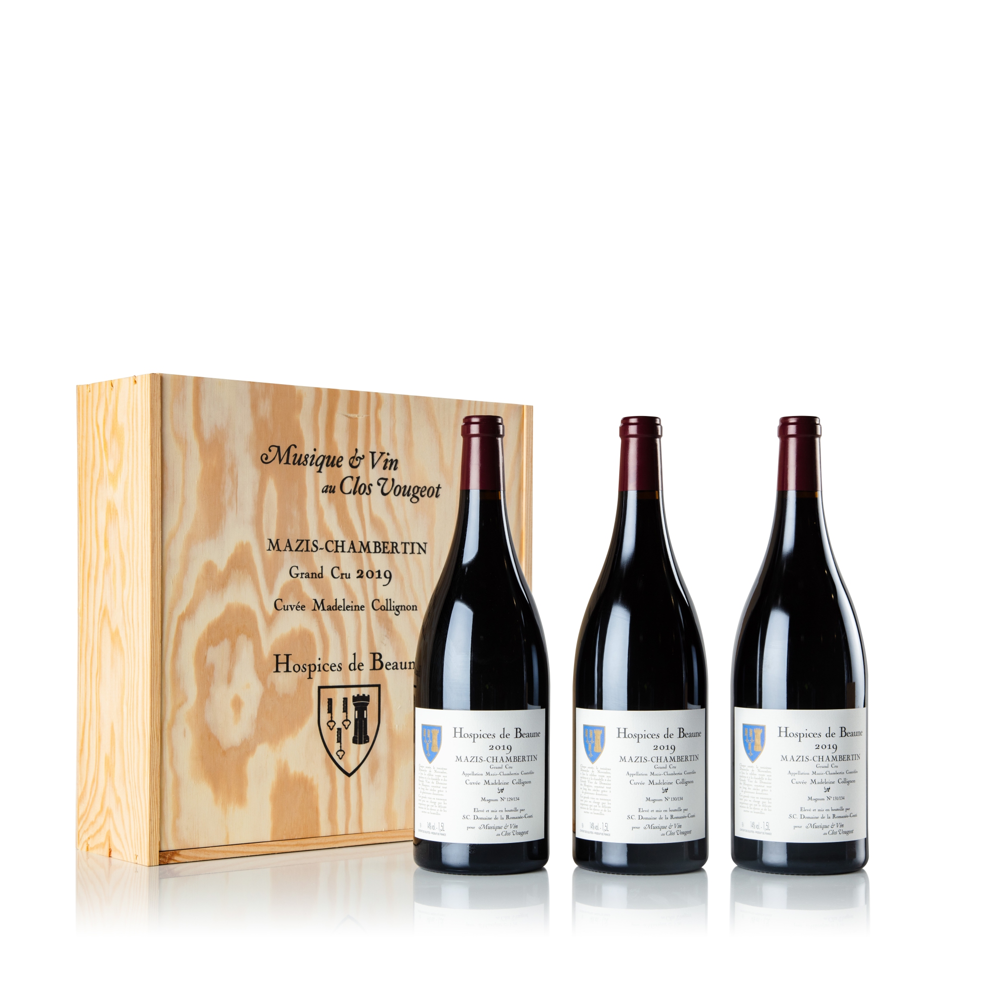 Mazis-Chambertin Grand Cru, Cuvée Madeleine Collignon 2019, Hospices de ...
