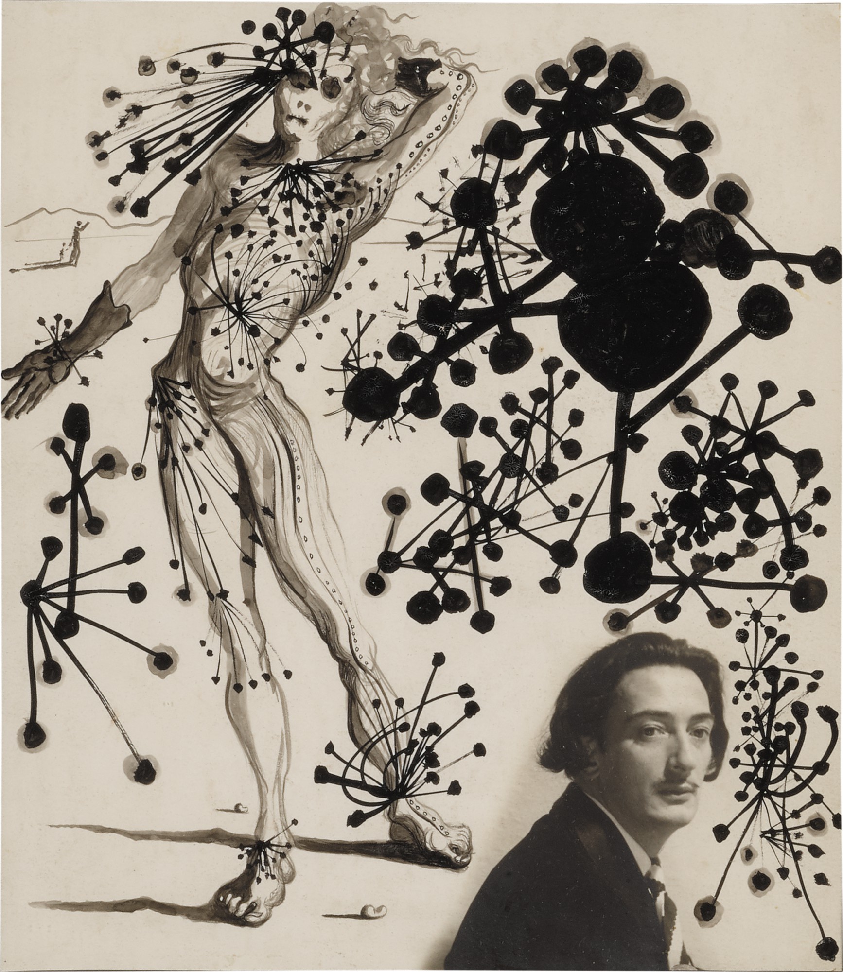 Figure à tête morbide, connu comme "Les Trois Points" | Impressionist ...