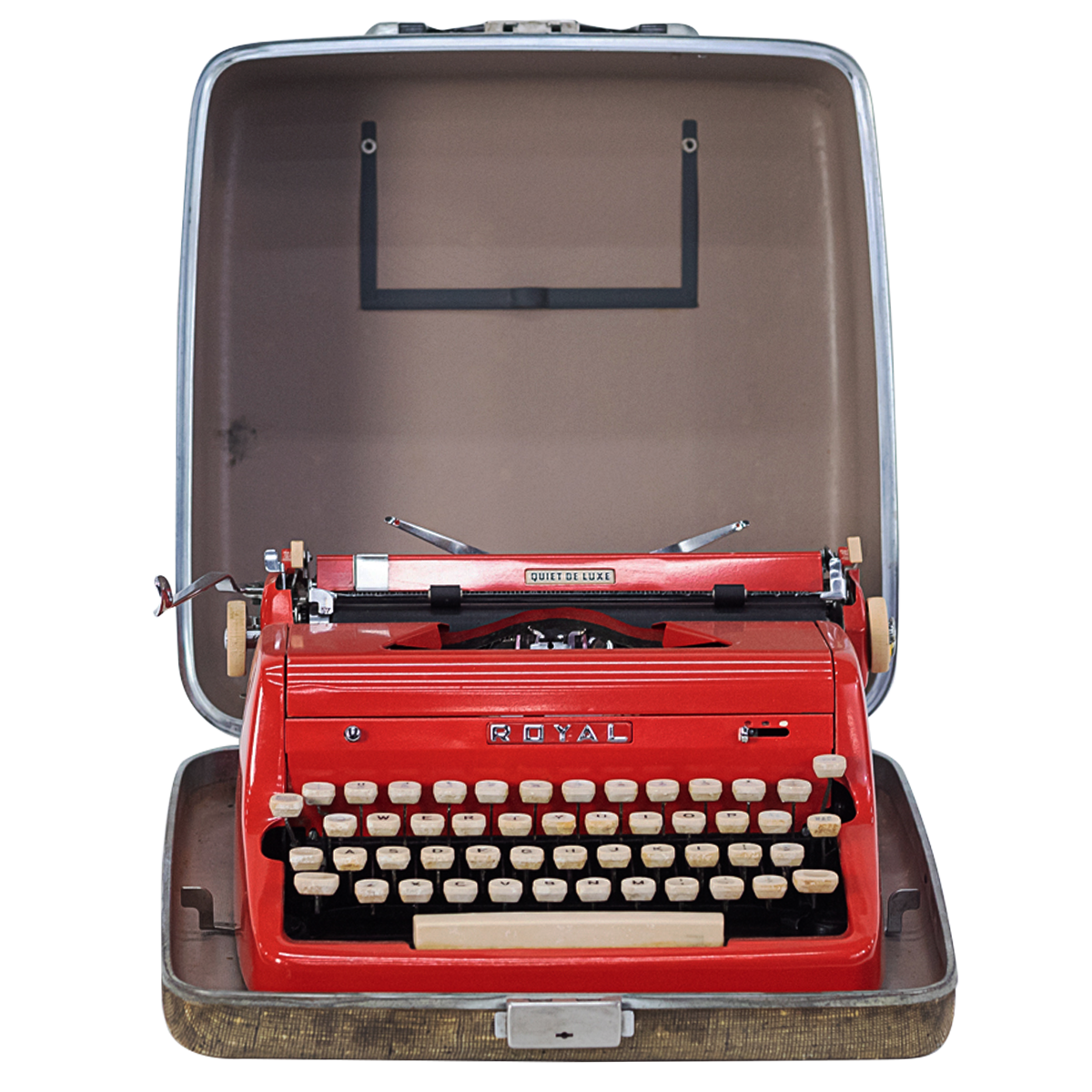 Royal Typewriter Company Vintage Quiet De Lux Portable Typewriter ...