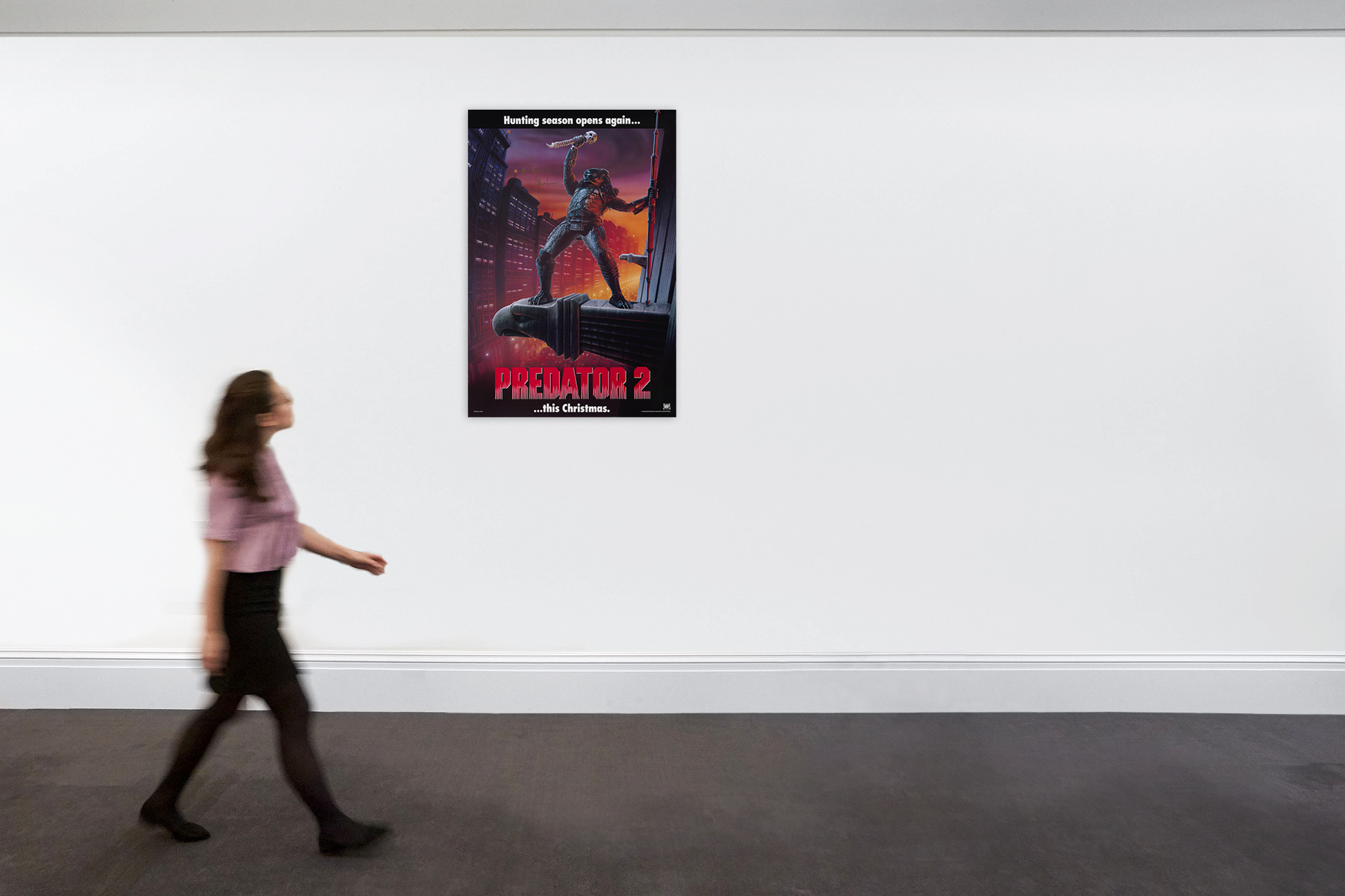 Predator 2 (1991) Poster, US, Advance, Signed by Danny Glover ...