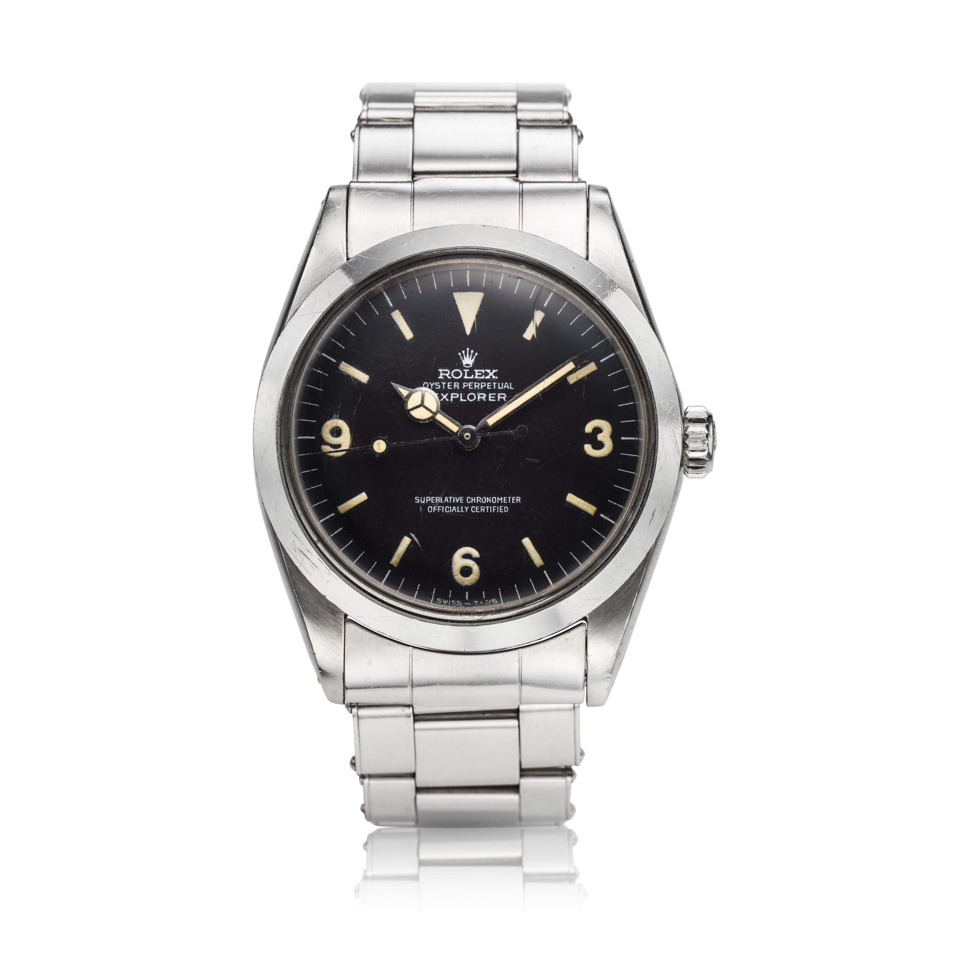 Reference 1016 Explorer A stainless steel automatic wristwatch, Circa ...